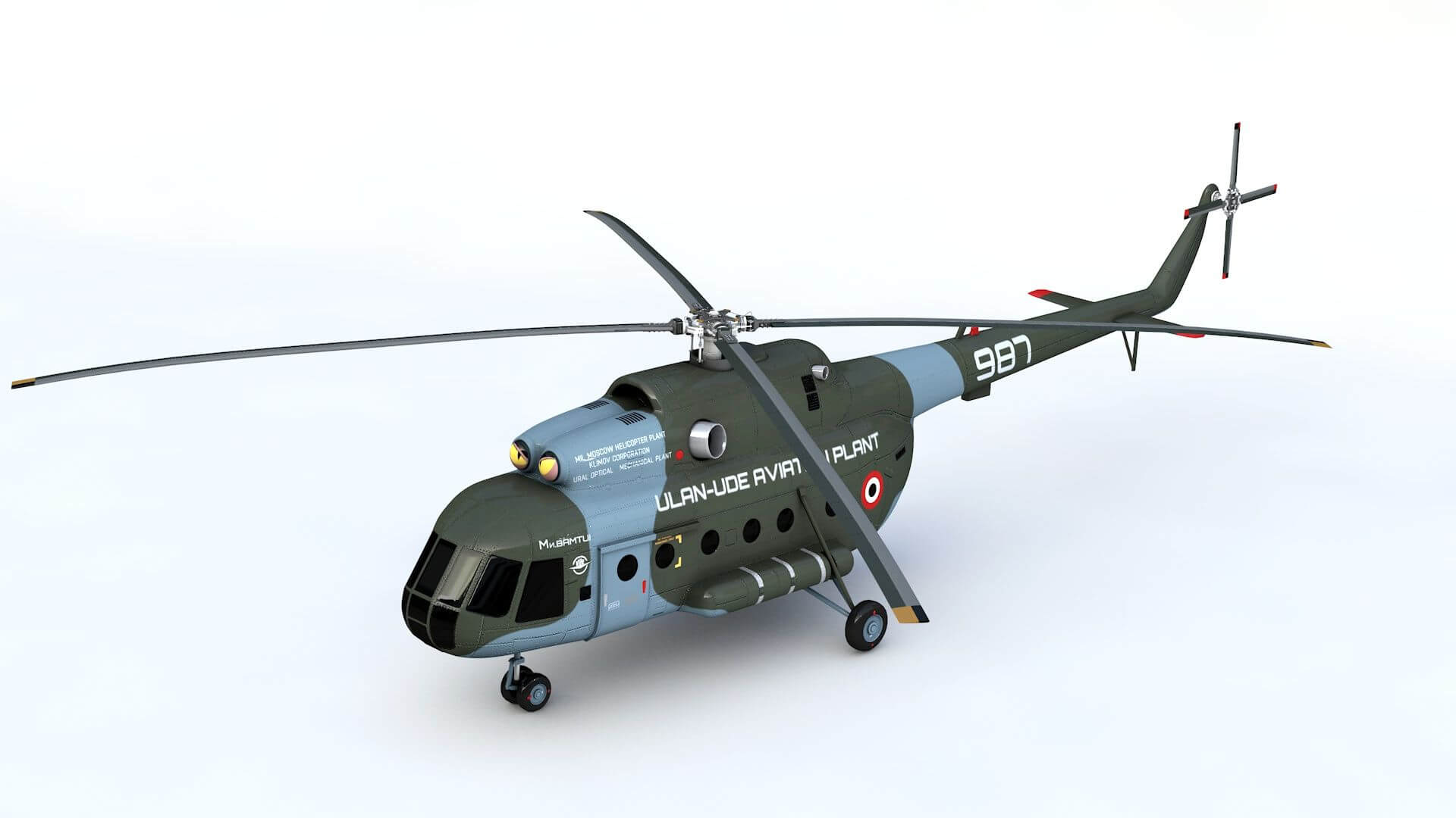 Mil Mi 8 - 3D Model by 3dstudio