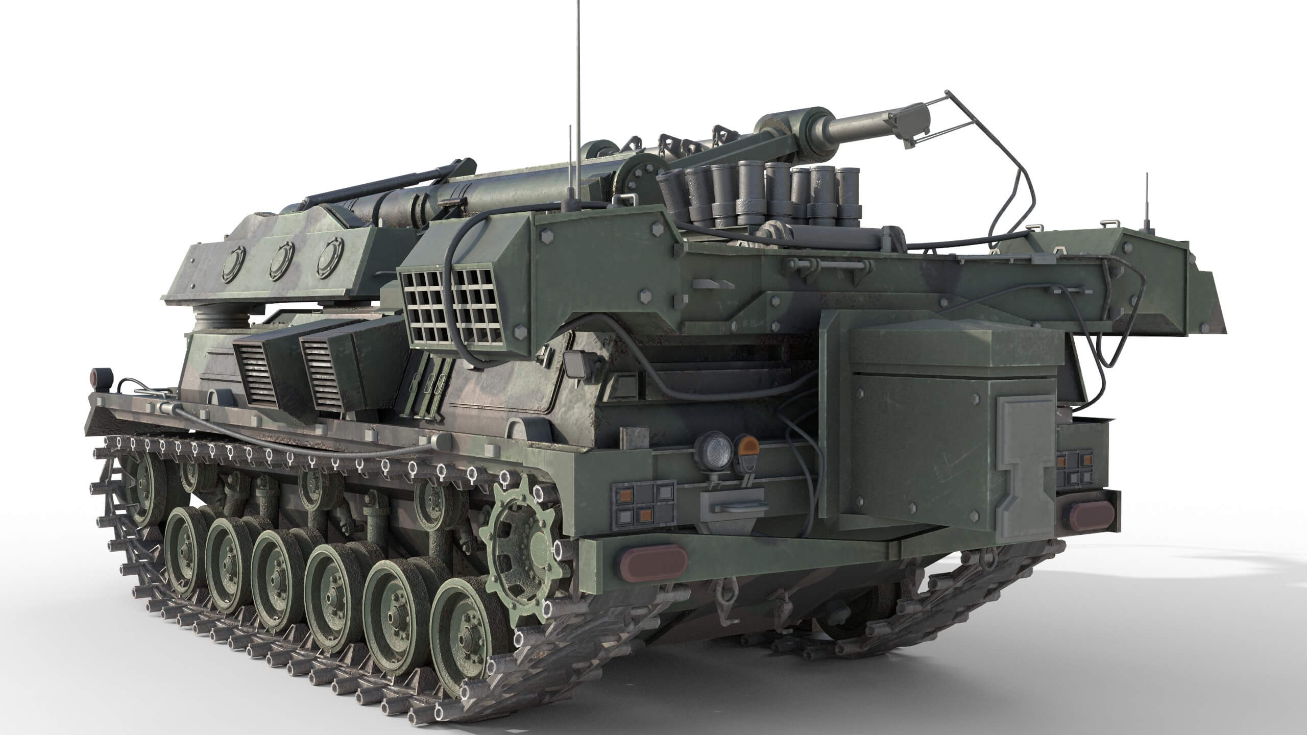 Minenraumpanzer Keiler Mine Clearing Tank 3D Model by 3dstudio