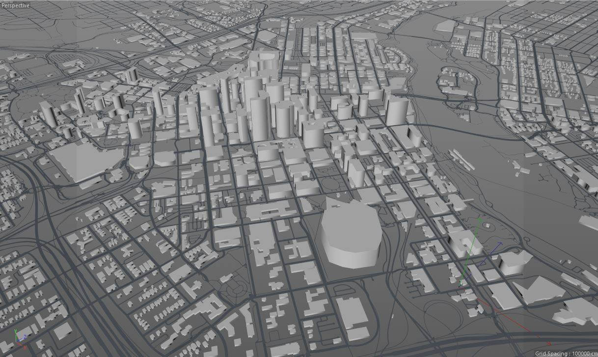 Minneapolis Minnesota - 3D Model by 3dstudio