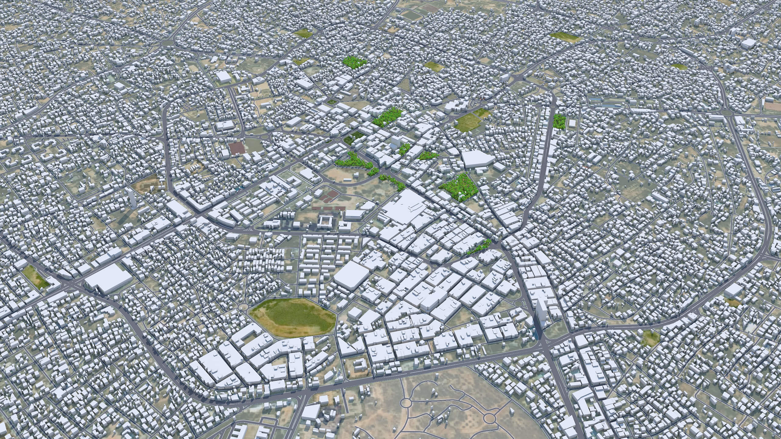 Misratah City Libya 3D Model 50km by 3dstudio