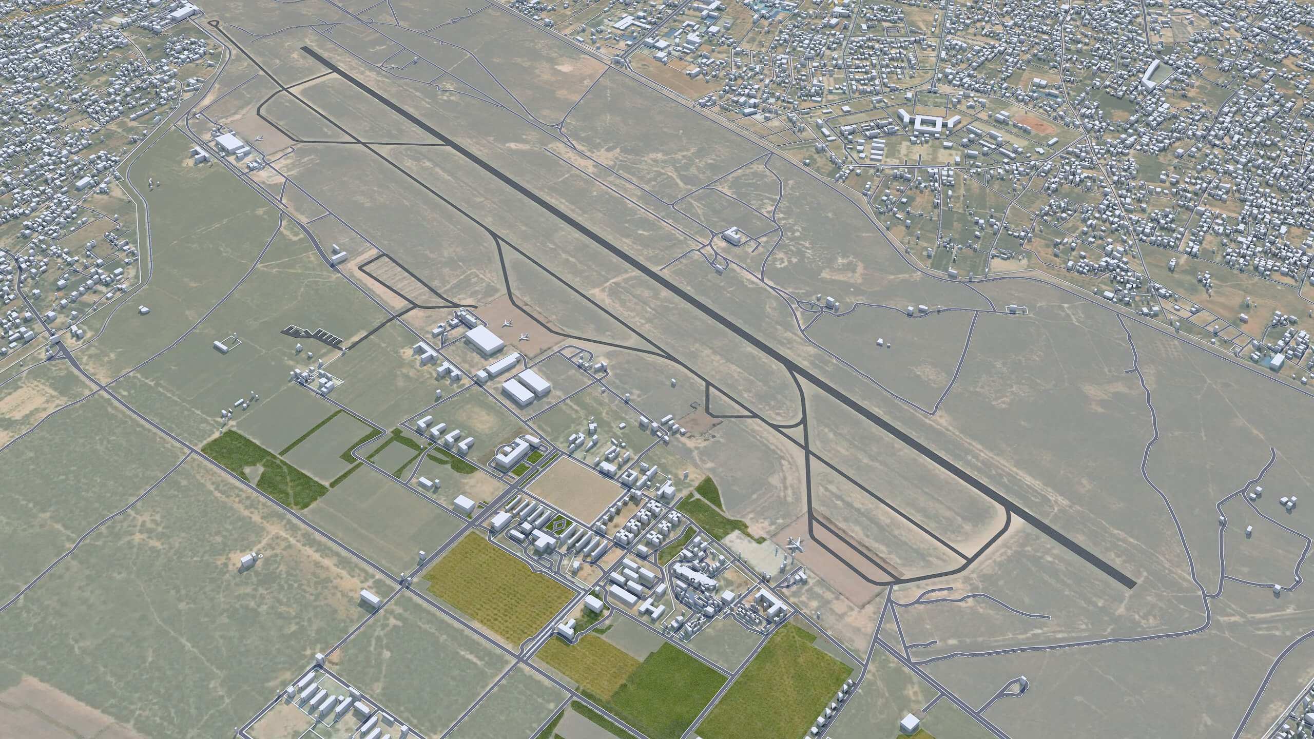 Misratah City Libya 3D Model 50km by 3dstudio