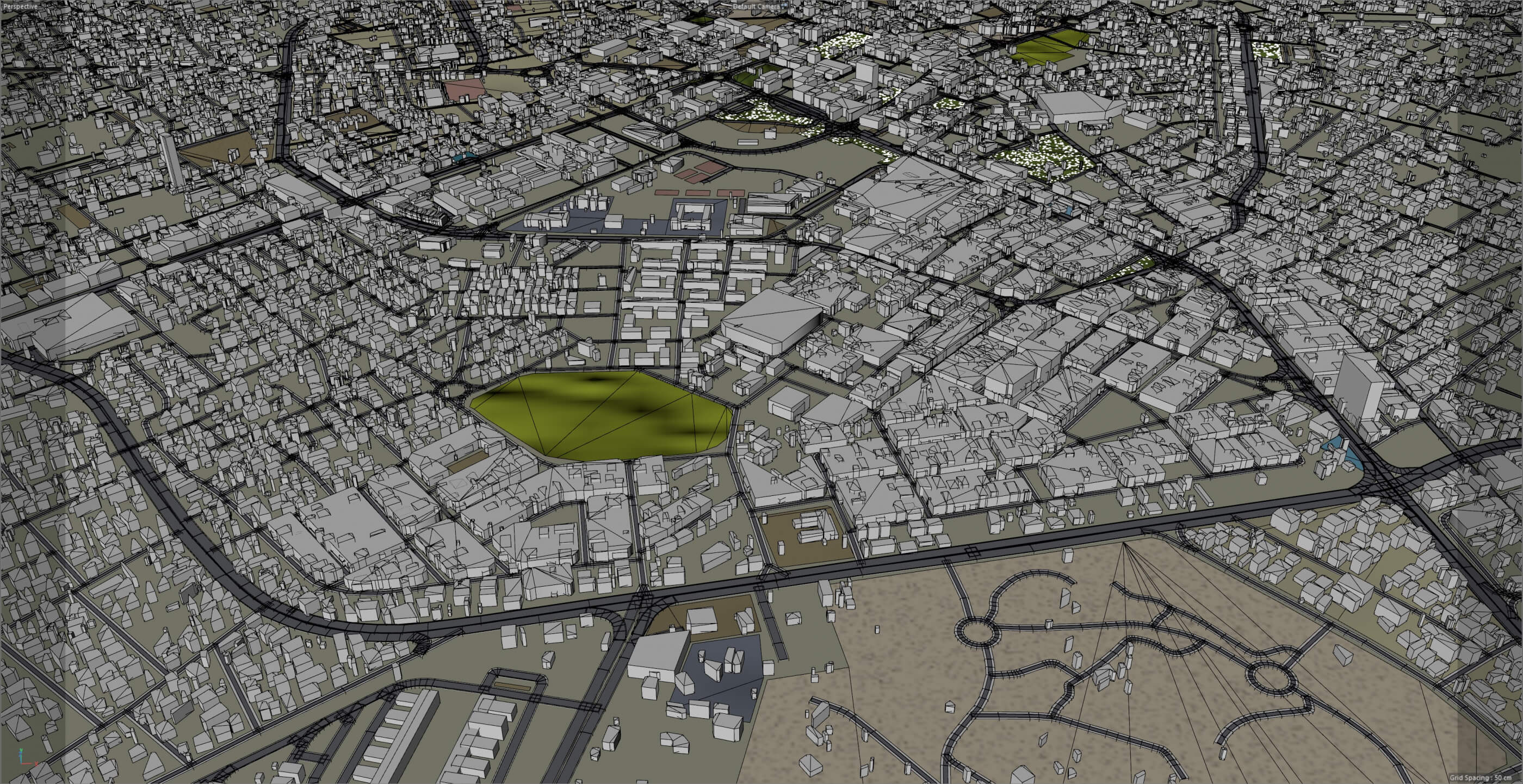 Misratah City Libya 3D Model 50km by 3dstudio