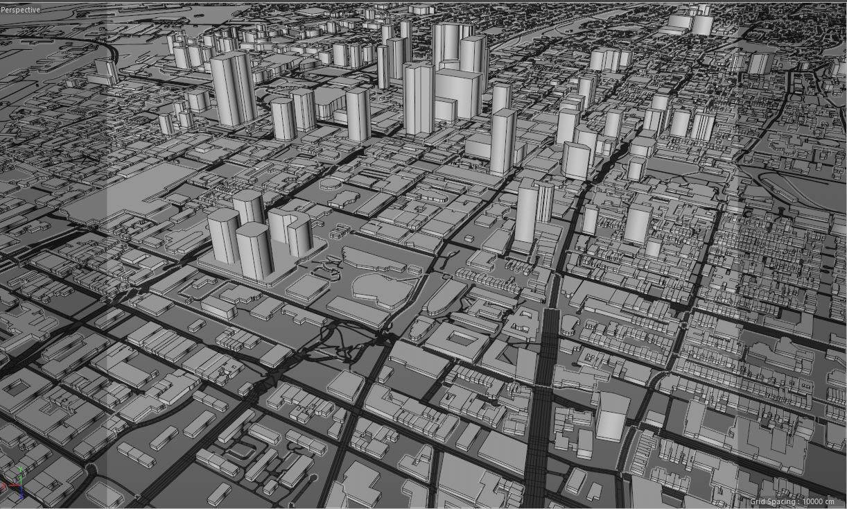 Montreal Quebec Canada - 3D Model by 3dstudio