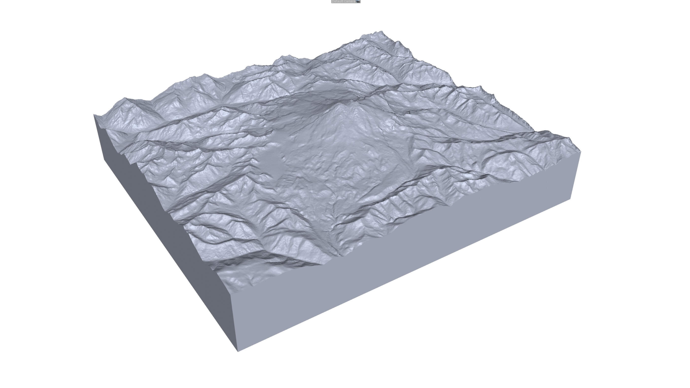 Mount Elbrus Russia Terrain 3D Model by 3dstudio