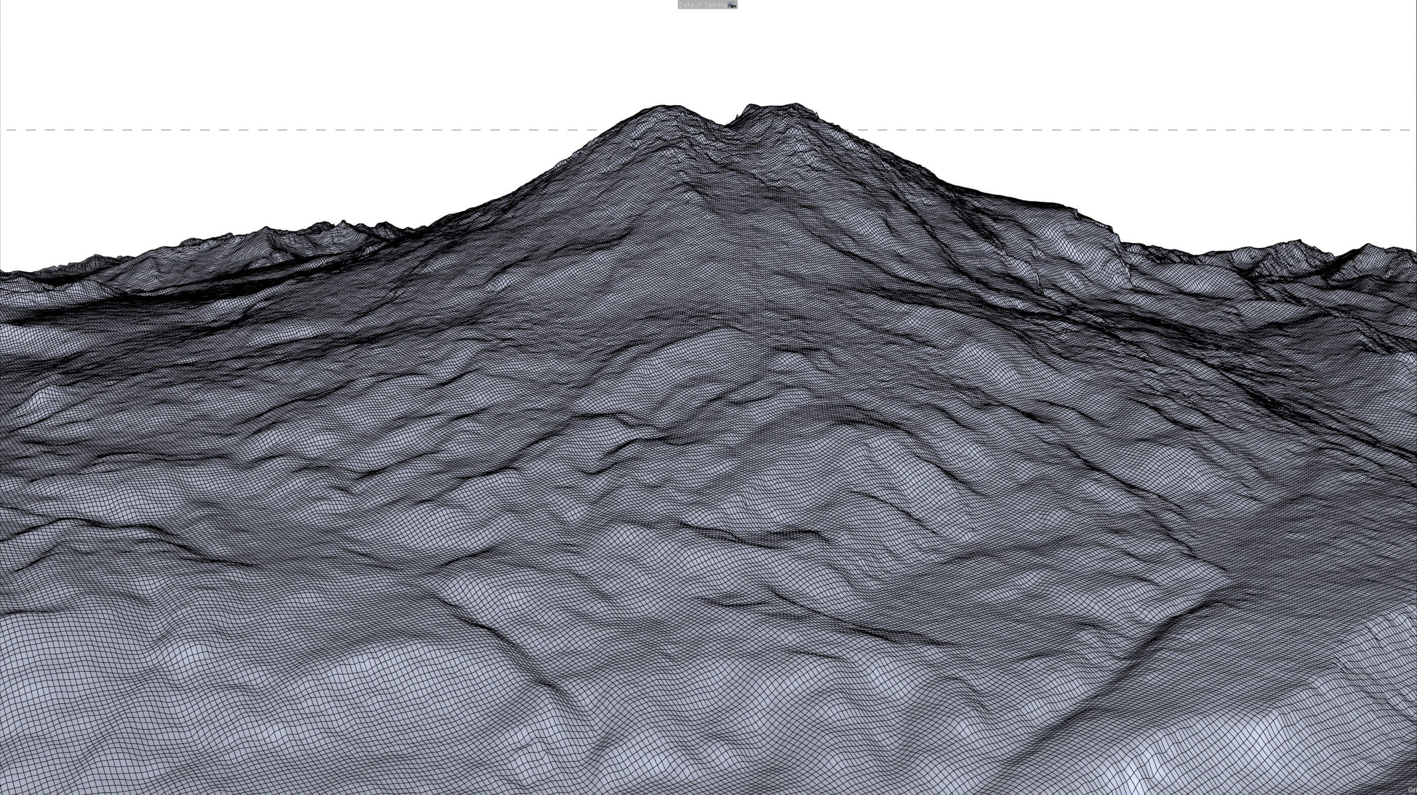 Mount Elbrus Russia Terrain 3D Model by 3dstudio