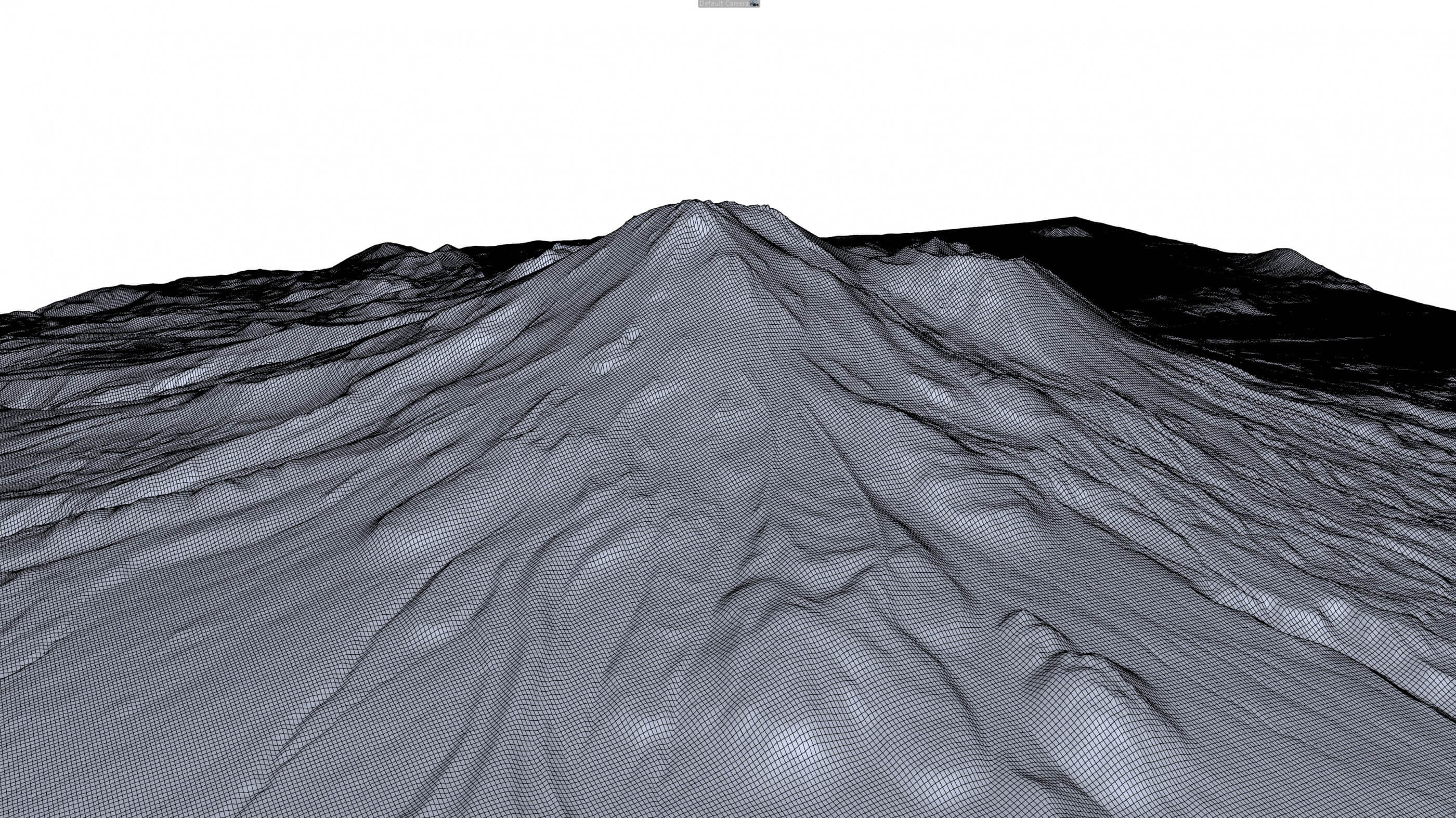 Mount Shasta California USA Terrain 3D Model by 3dstudio