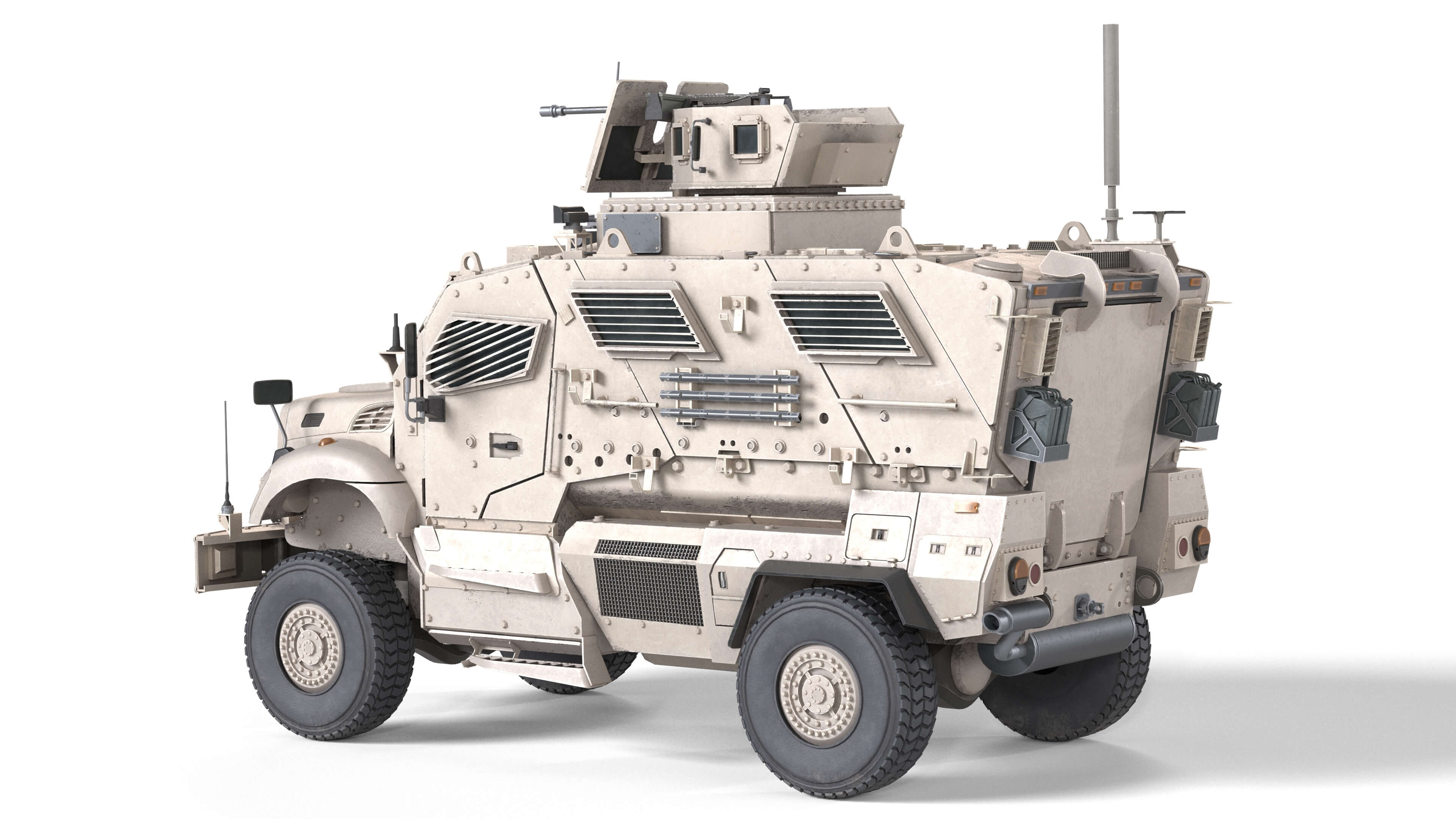 MRAP International Maxxpro Tank - 3D Model by 3dstudio