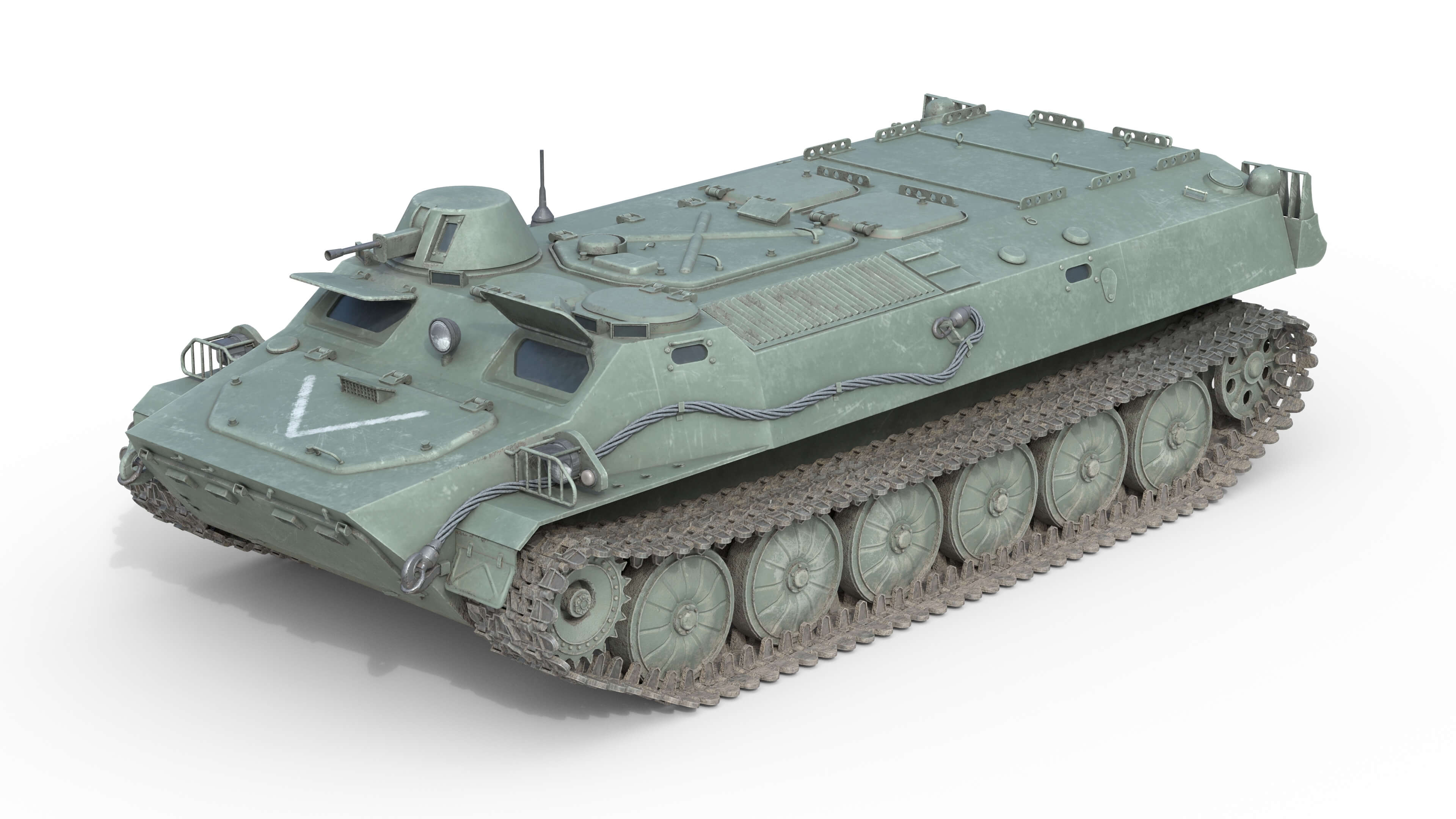 Mt Lb Multipurpose Armored Vehicle - 3D Model by 3dstudio