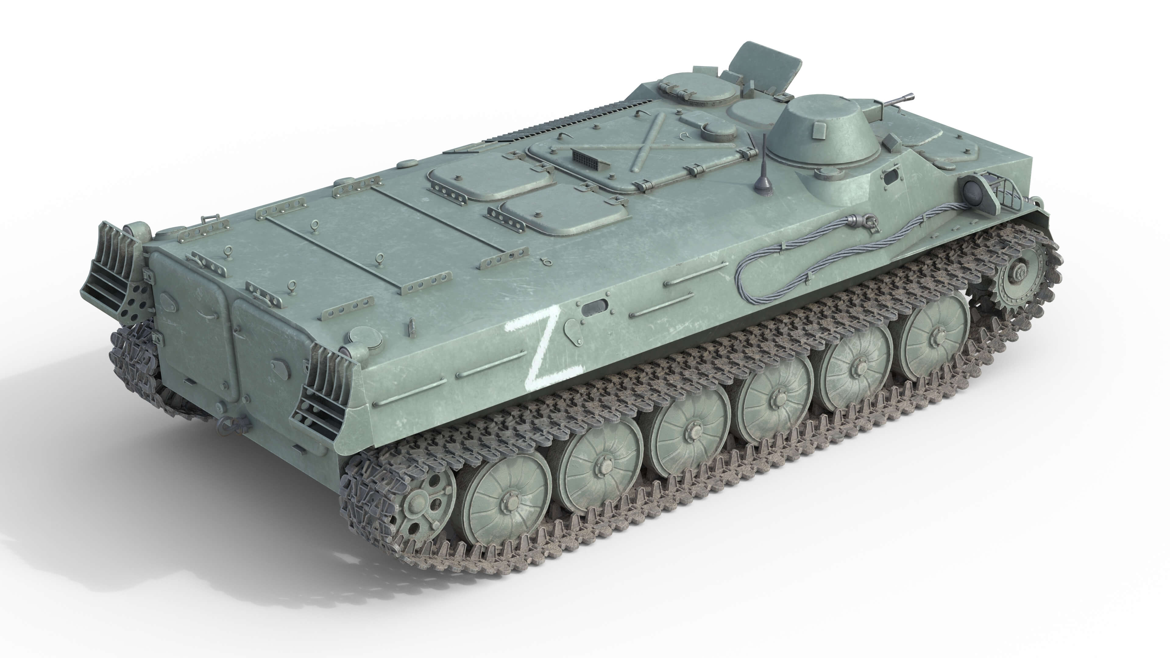 Mt Lb Multipurpose Armored Vehicle - 3D Model by 3dstudio