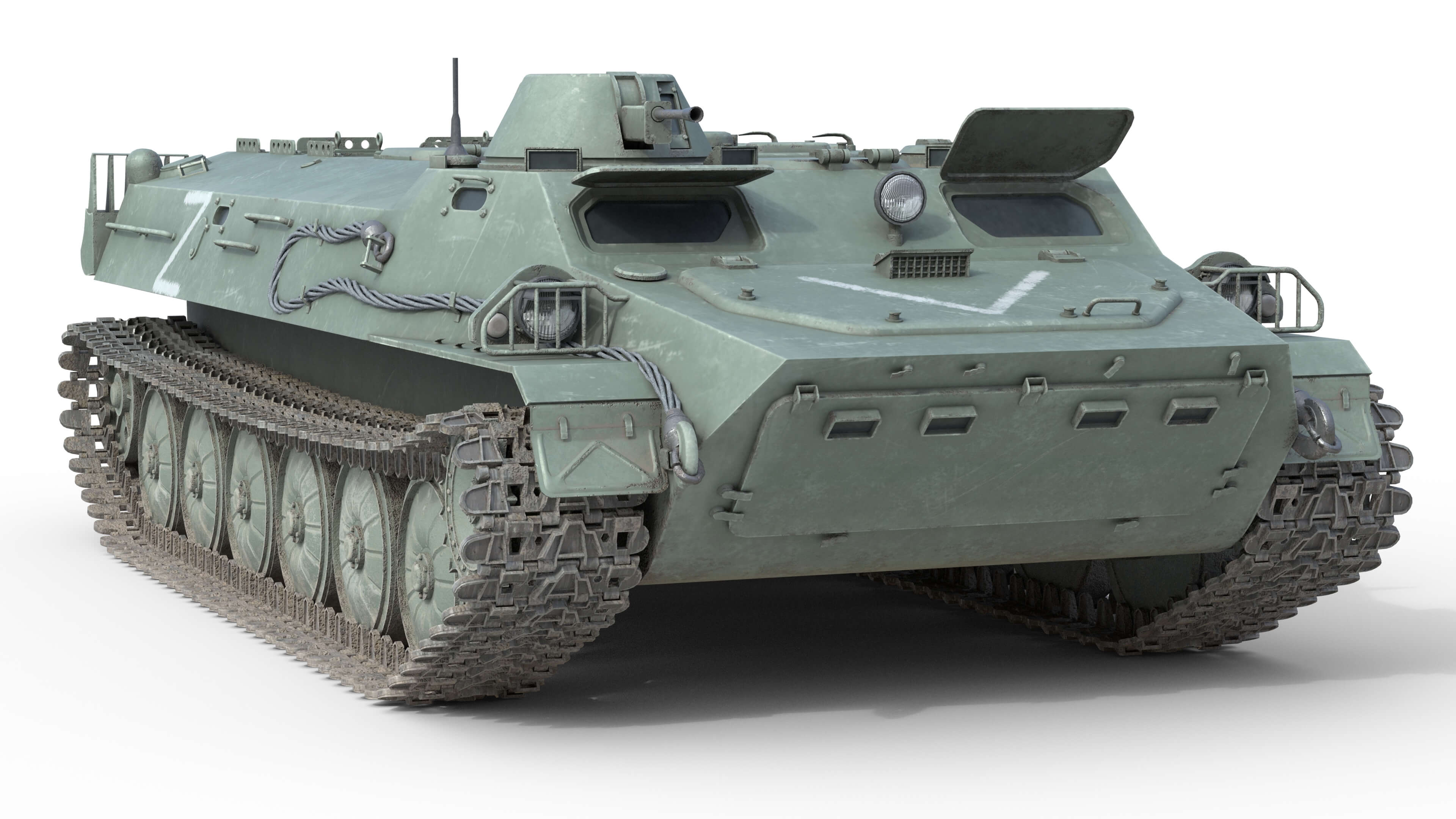 Mt Lb Multipurpose Armored Vehicle - 3D Model by 3dstudio