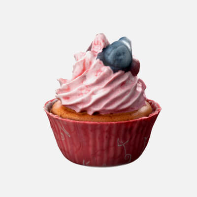 Muffin 10 3D Model by 3dstudio