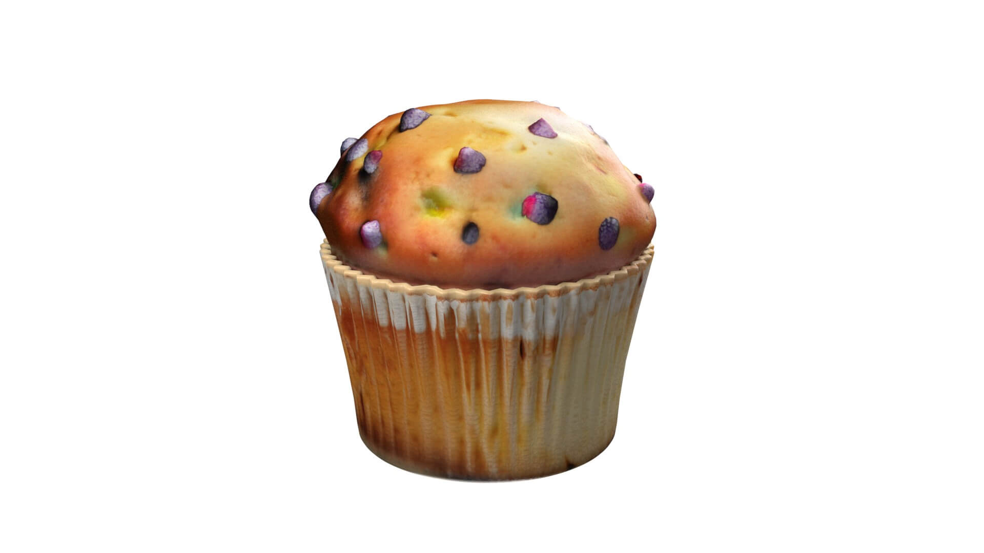 Muffin 13 3D Model by 3dstudio