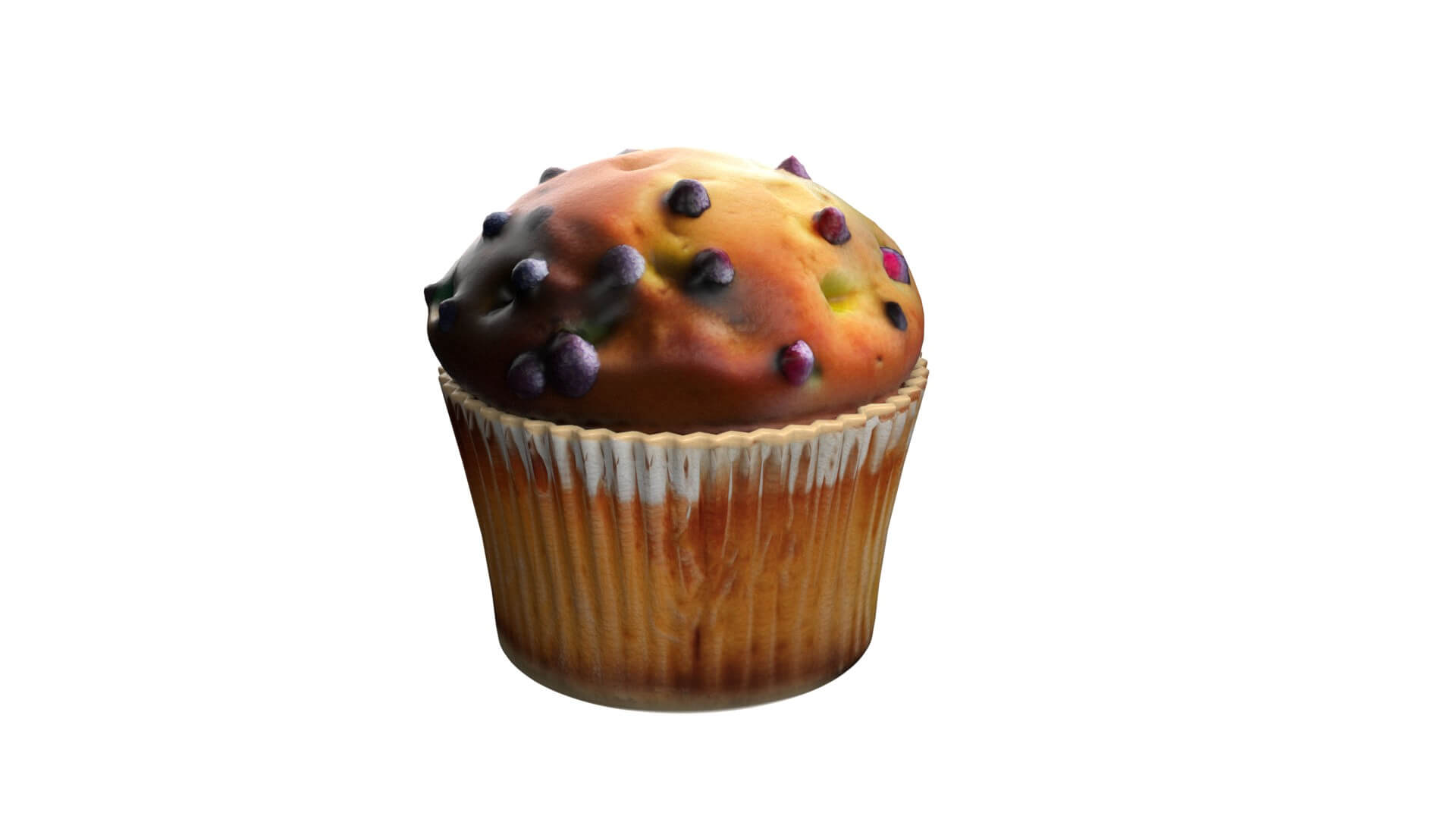 Muffin 13 3D Model by 3dstudio