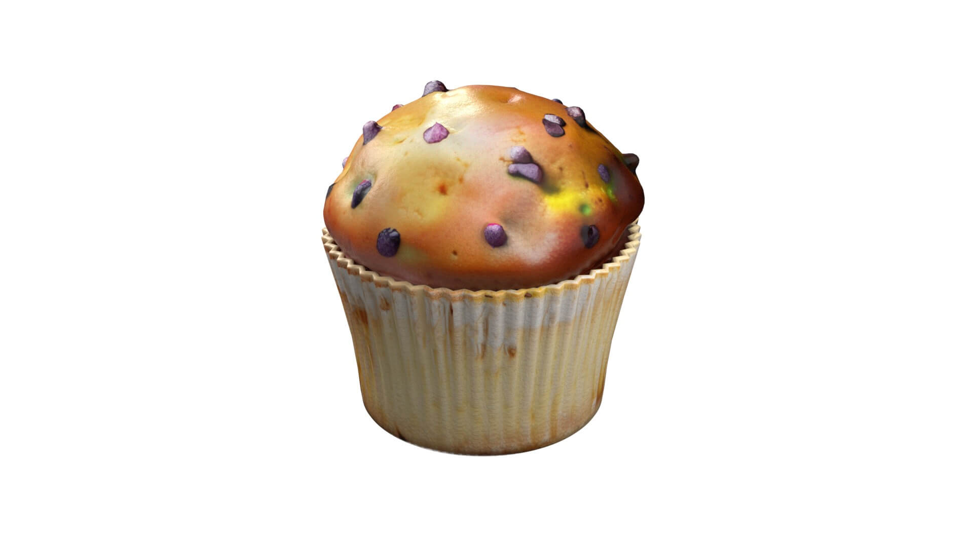 Muffin 13 3D Model by 3dstudio