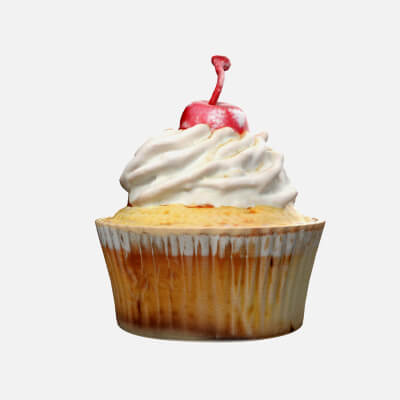 Muffin 14 3D Model by 3dstudio