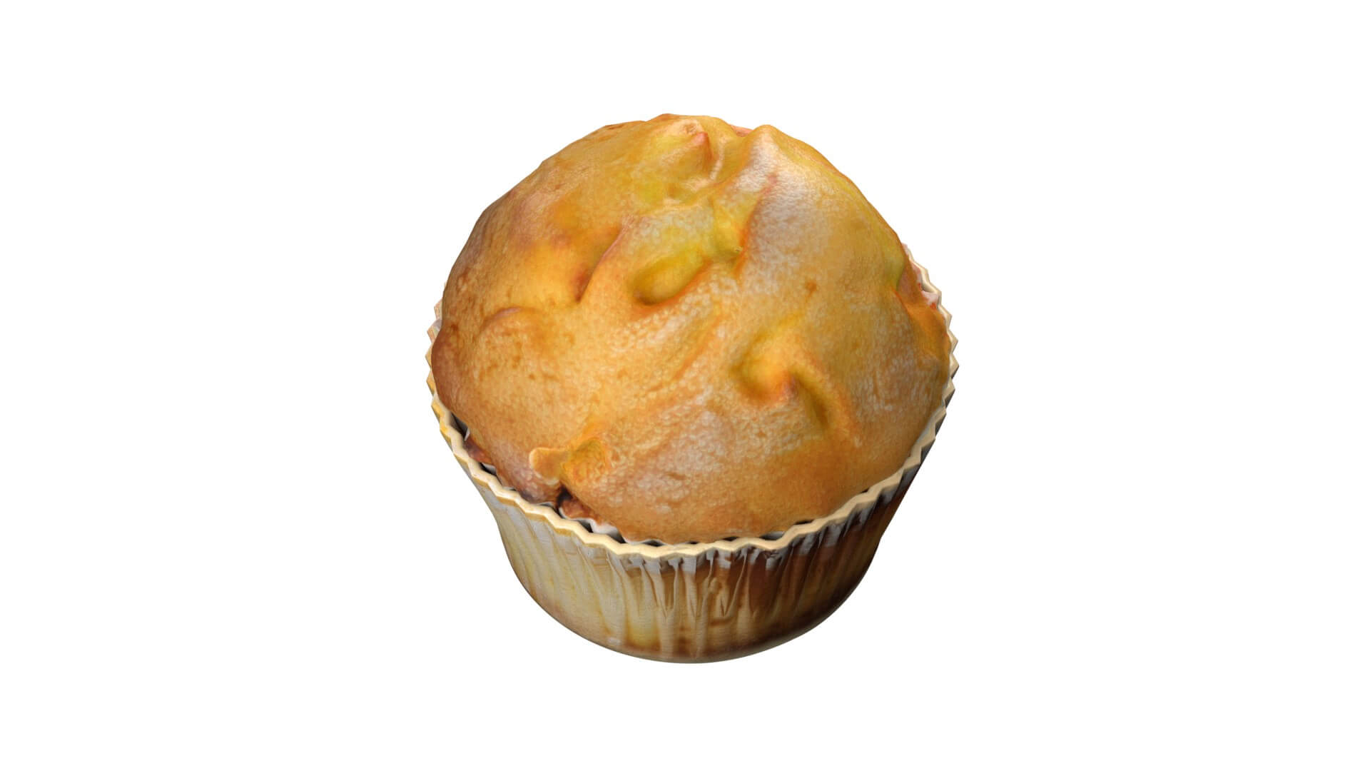 Muffin 15 3D Model by 3dstudio