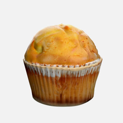Muffin 15 3D Model by 3dstudio