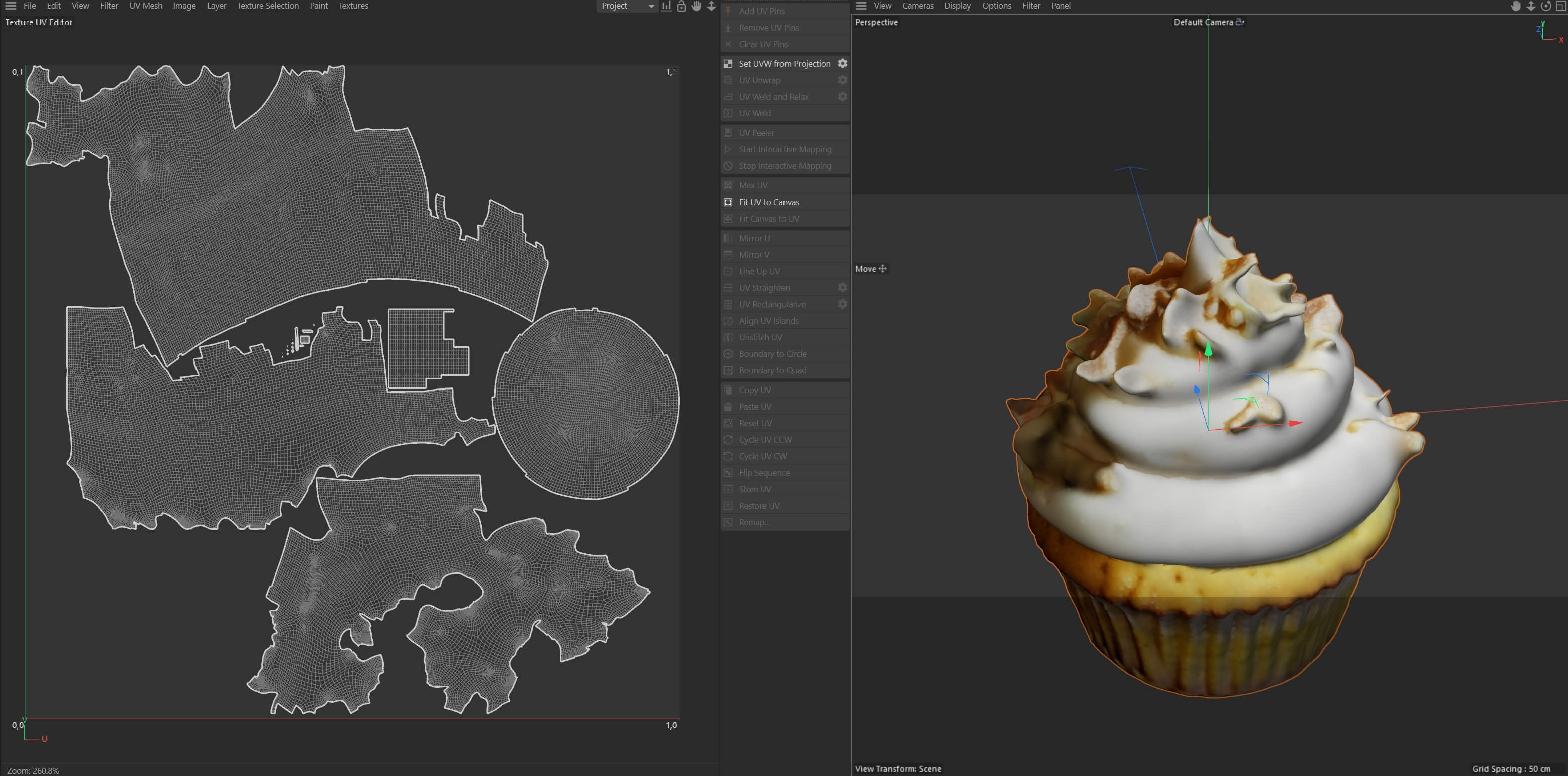 Muffin 21 3D Model by 3dstudio