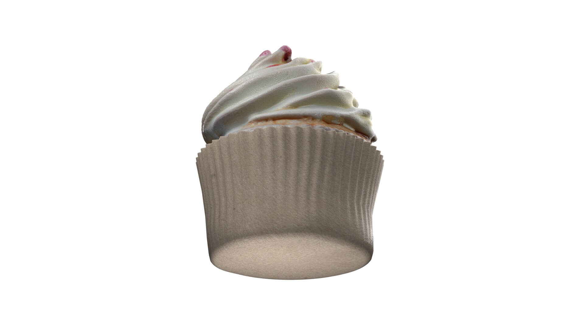 Muffin 3 3D Model by 3dstudio