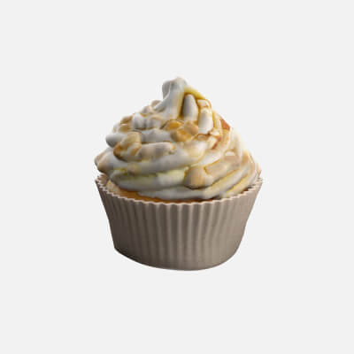 Muffin 4 3D Model by 3dstudio