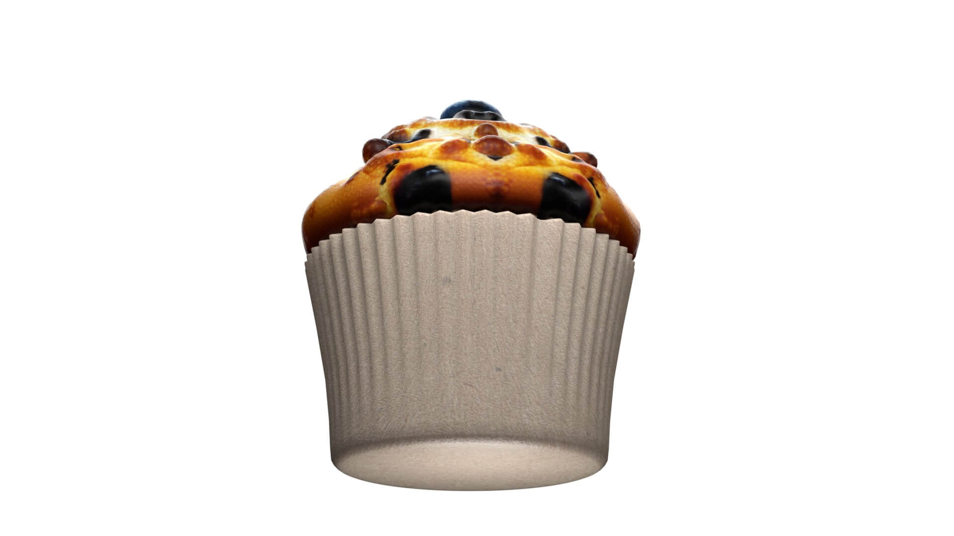 Muffin 7 3D Model by 3dstudio