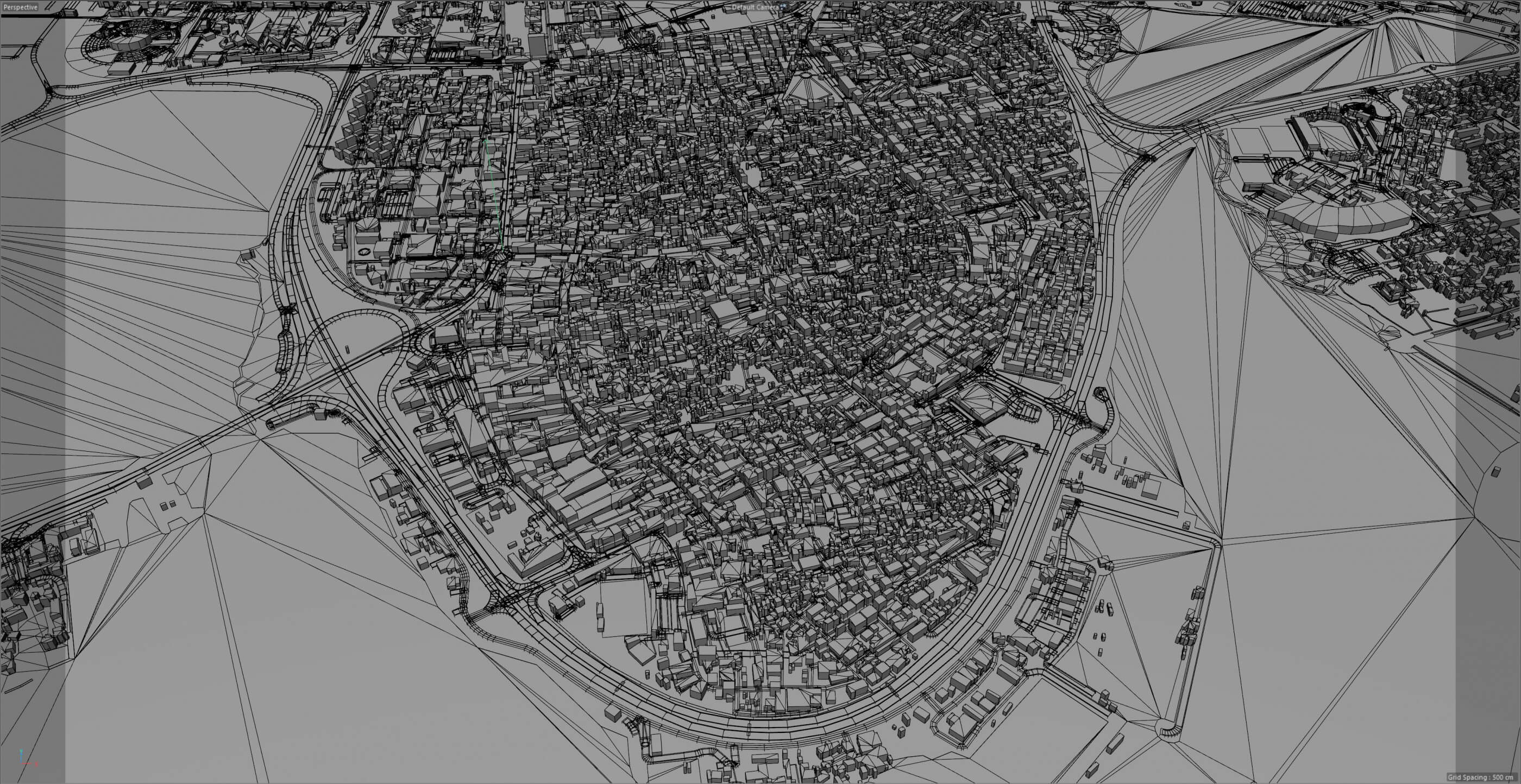 Muharraq City Bahrain 3D Model 20km by 3dstudio