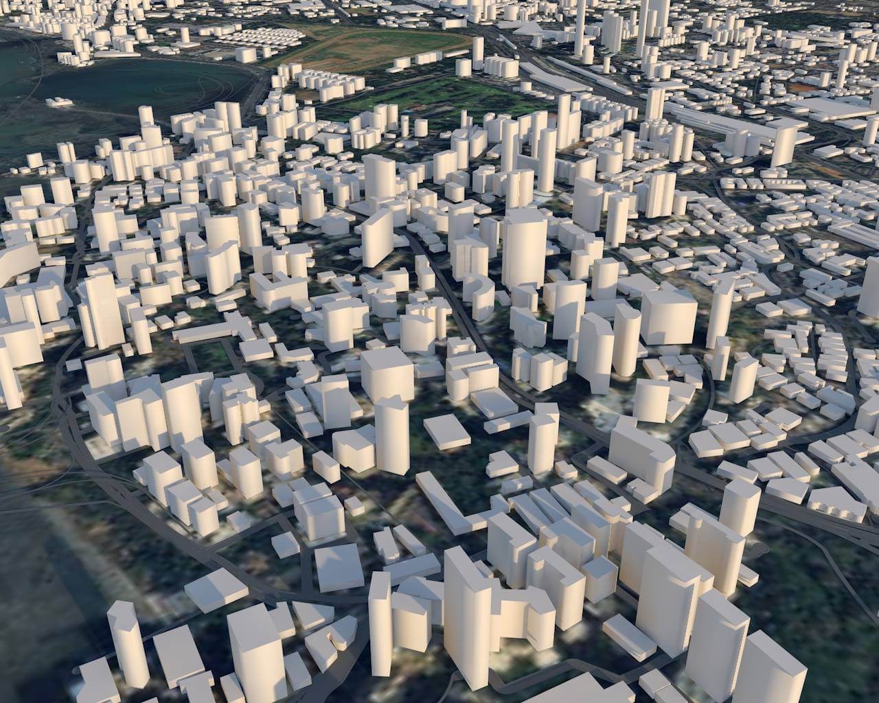 Mumbai India - 3D Model by 3dstudio