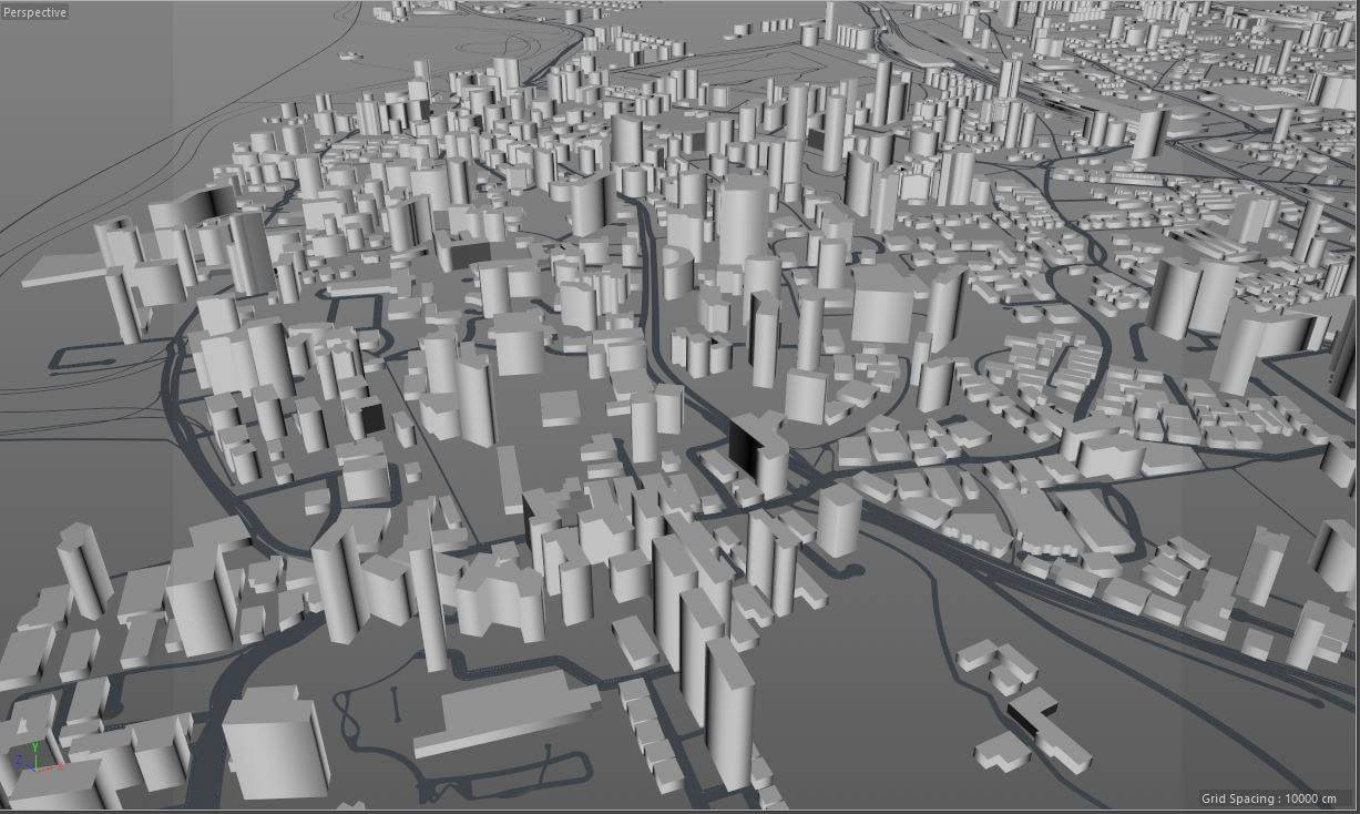 Mumbai India - 3D Model by 3dstudio