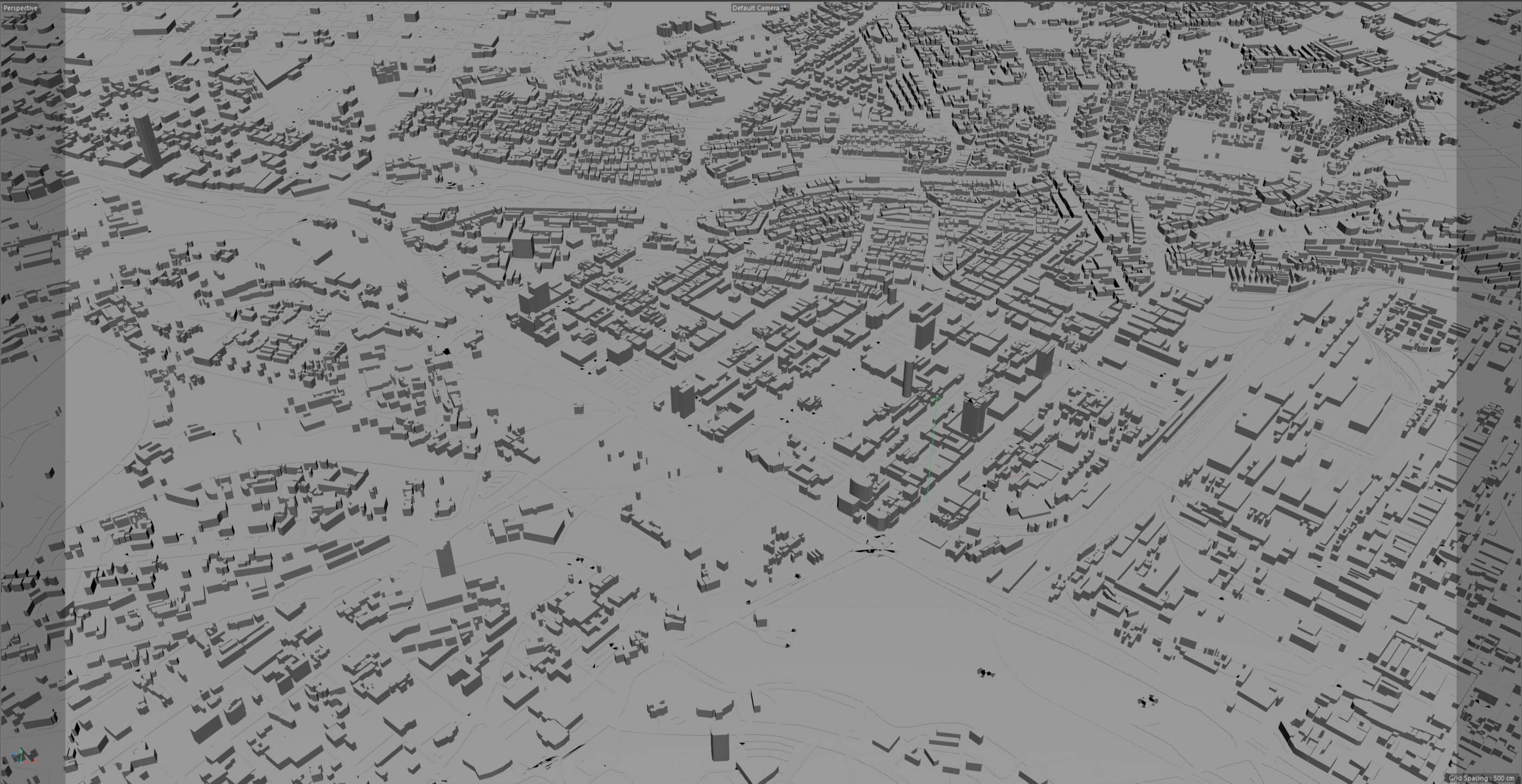 Nairobi City Kenya 3D Model 40km by 3dstudio