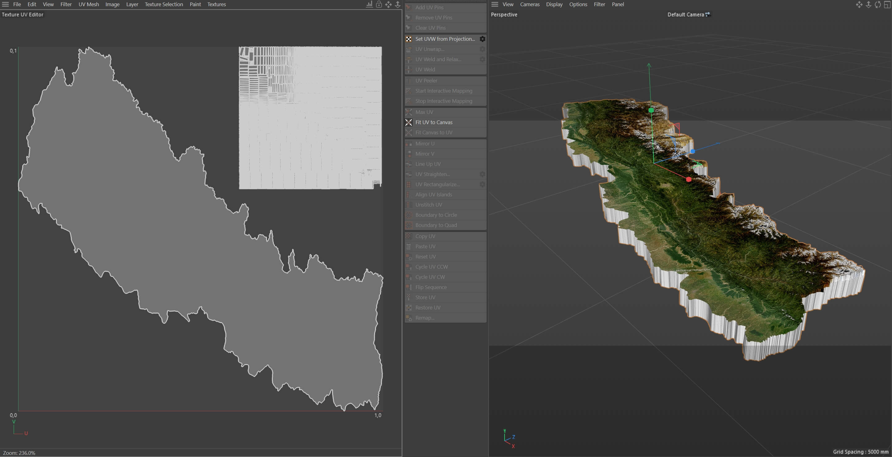 Nepal Terrain Map - 3D Model by 3dstudio