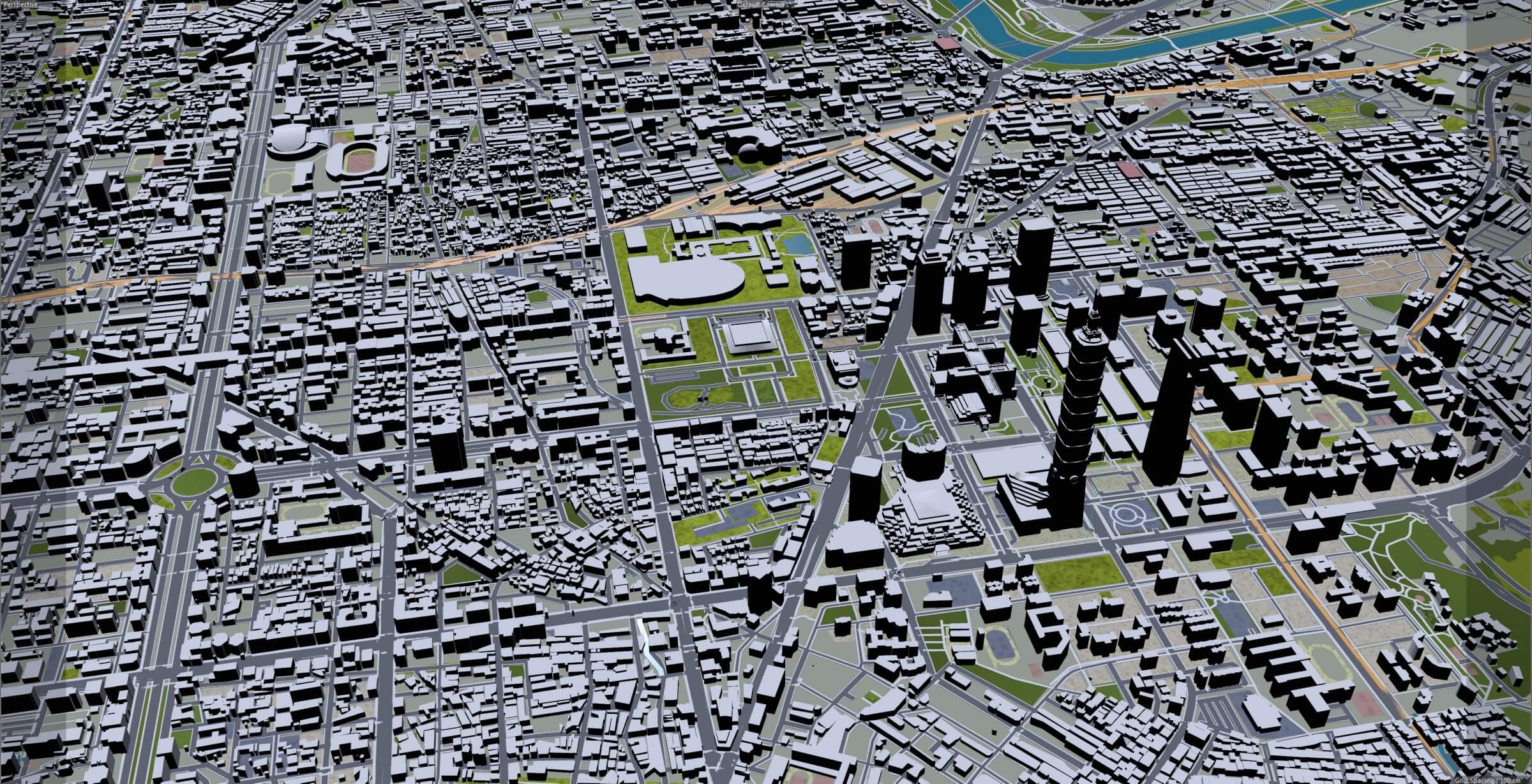 New Taipei Taiwan - 3D Model by 3dstudio