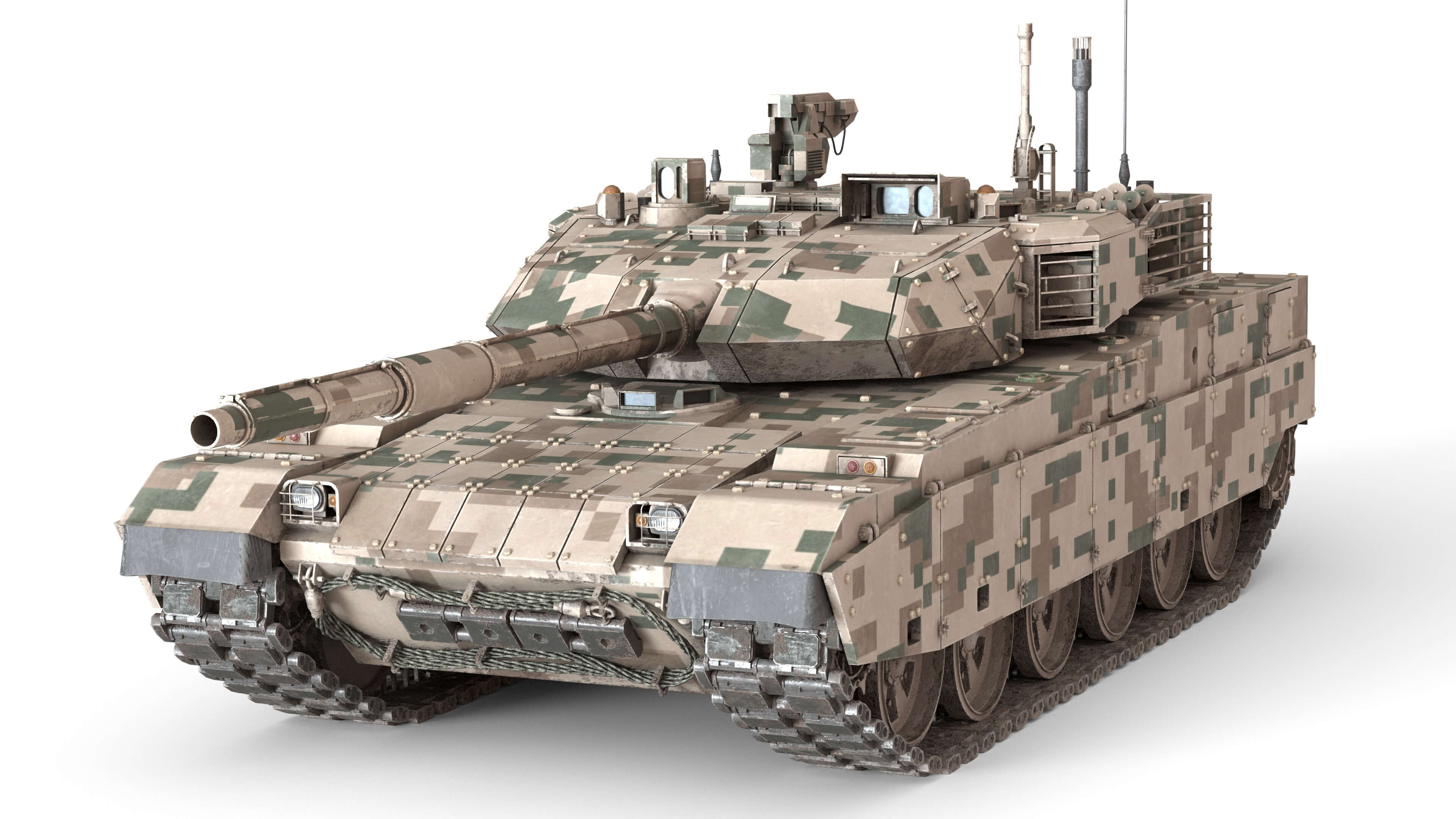 Norinco VT-4 Tank 3D Model by 3dstudio