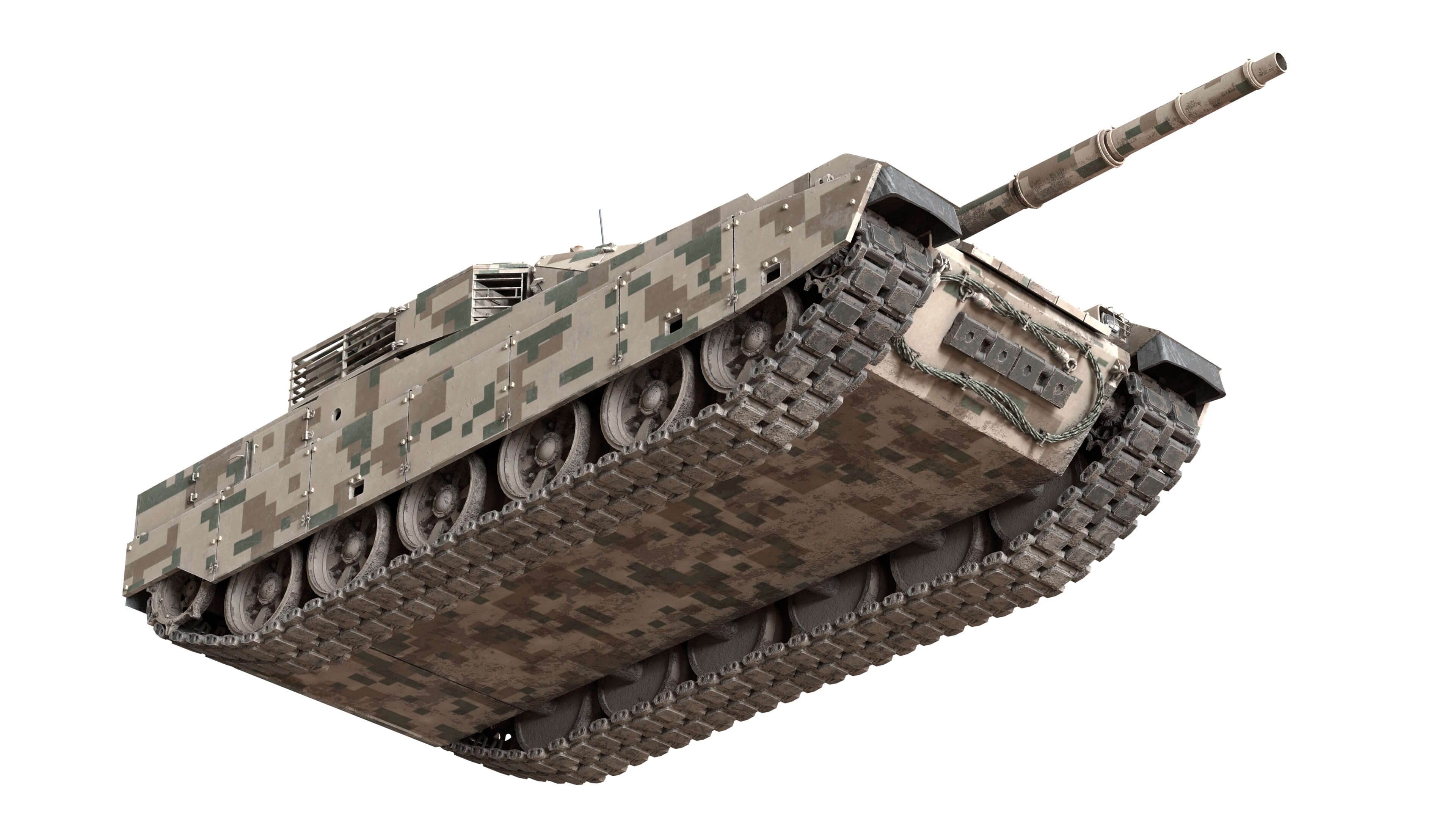 Norinco VT-4 Tank 3D Model by 3dstudio