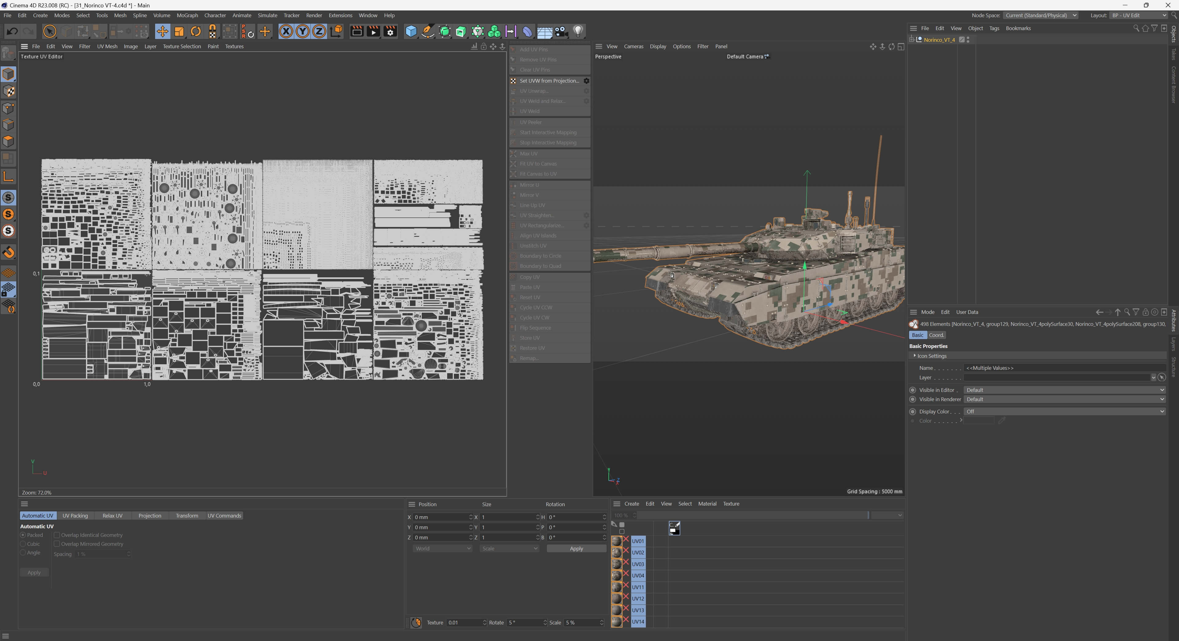 Norinco VT-4 Tank 3D Model by 3dstudio