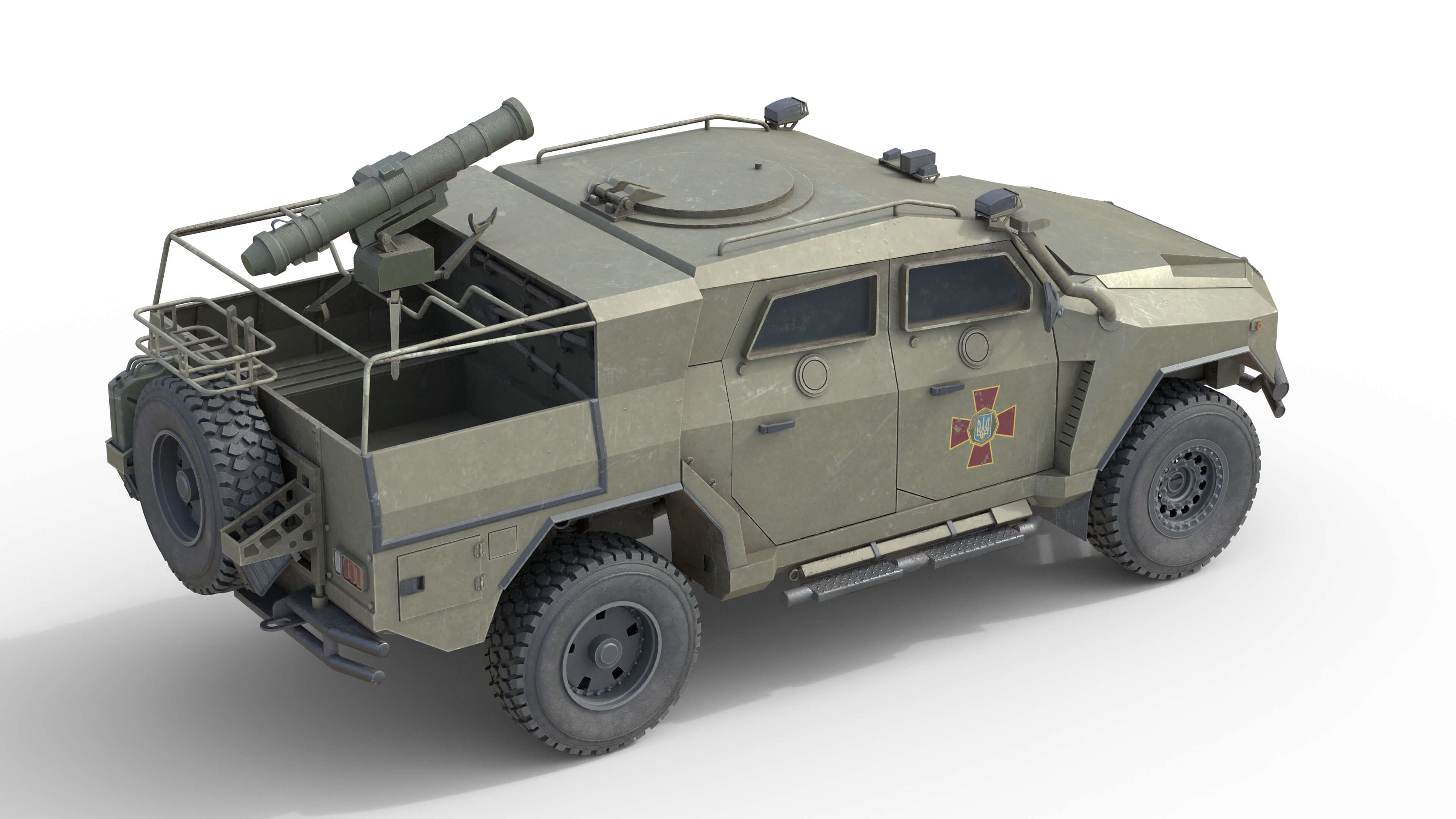 Novator Light Armored Vehicle - 3D Model by 3dstudio