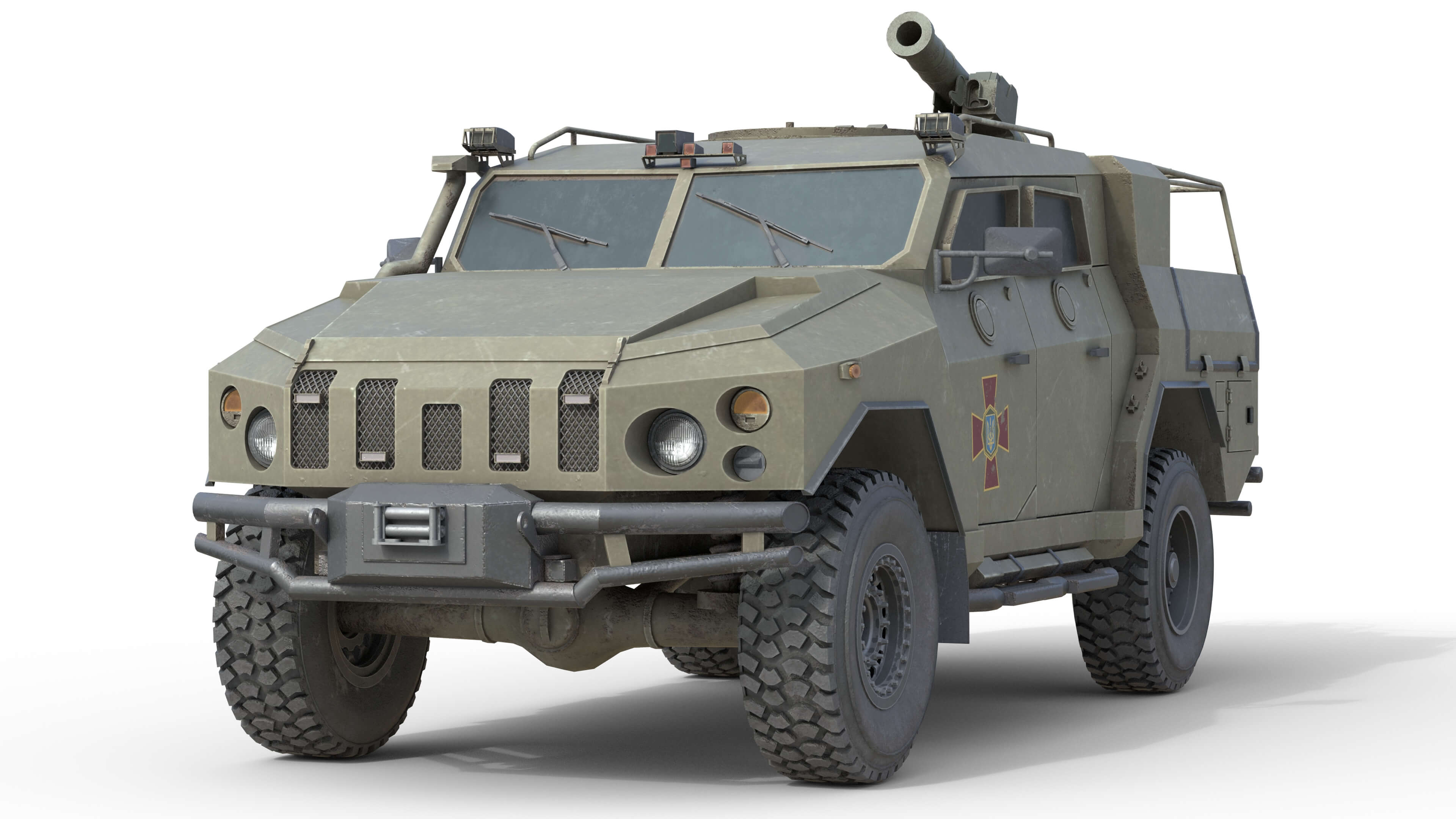 Novator Light Armored Vehicle - 3D Model by 3dstudio