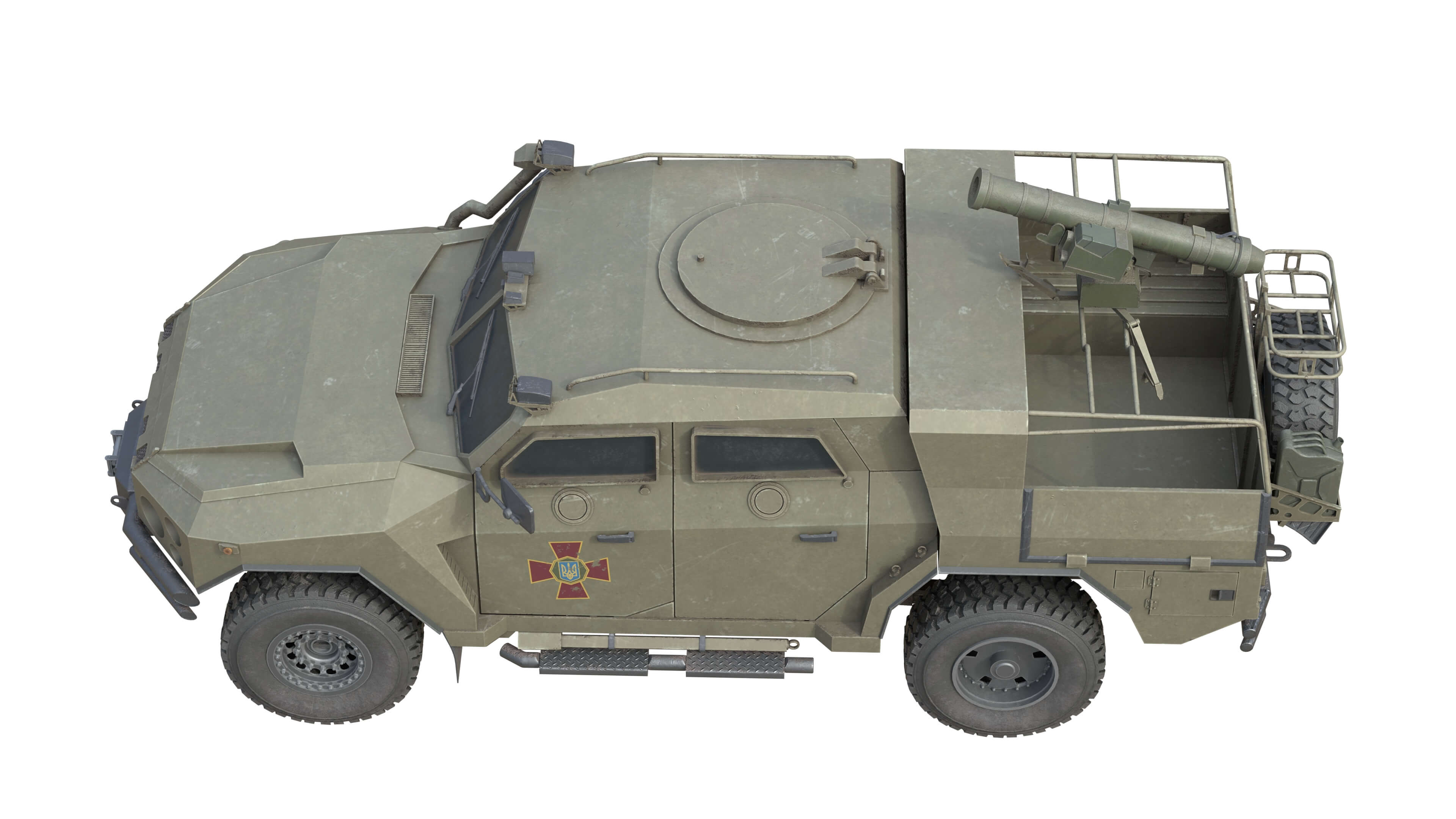 Novator Light Armored Vehicle - 3D Model by 3dstudio