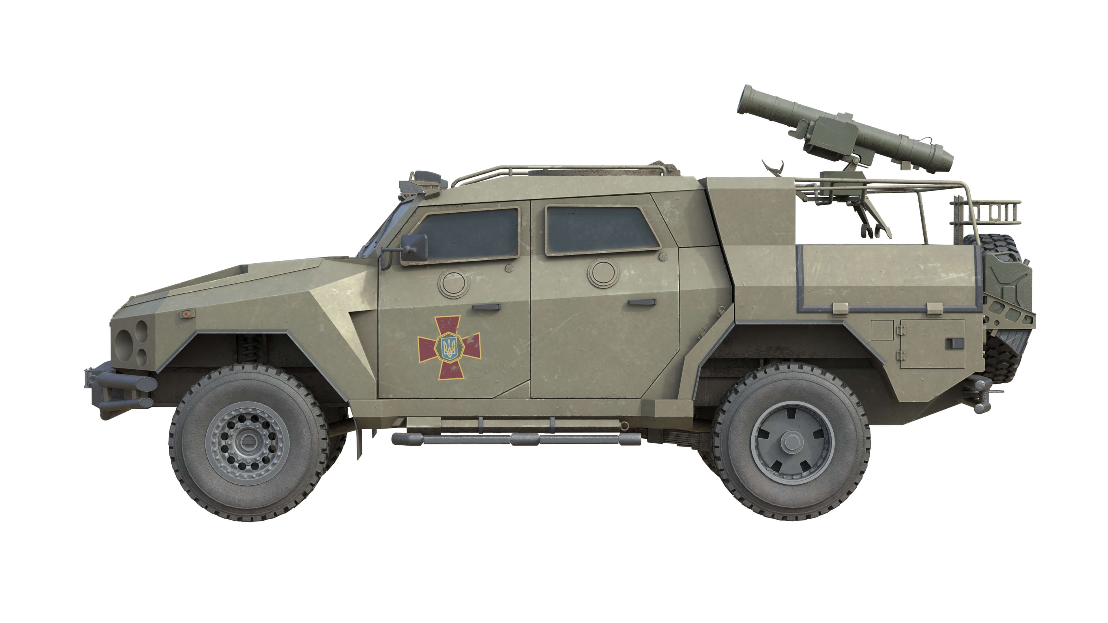 Novator Light Armored Vehicle - 3D Model by 3dstudio