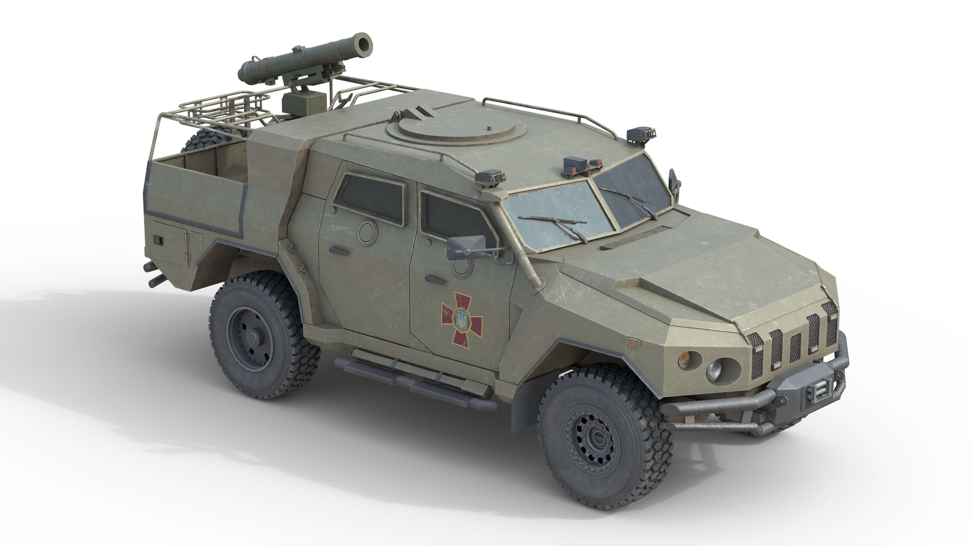 Novator Light Armored Vehicle - 3D Model by 3dstudio