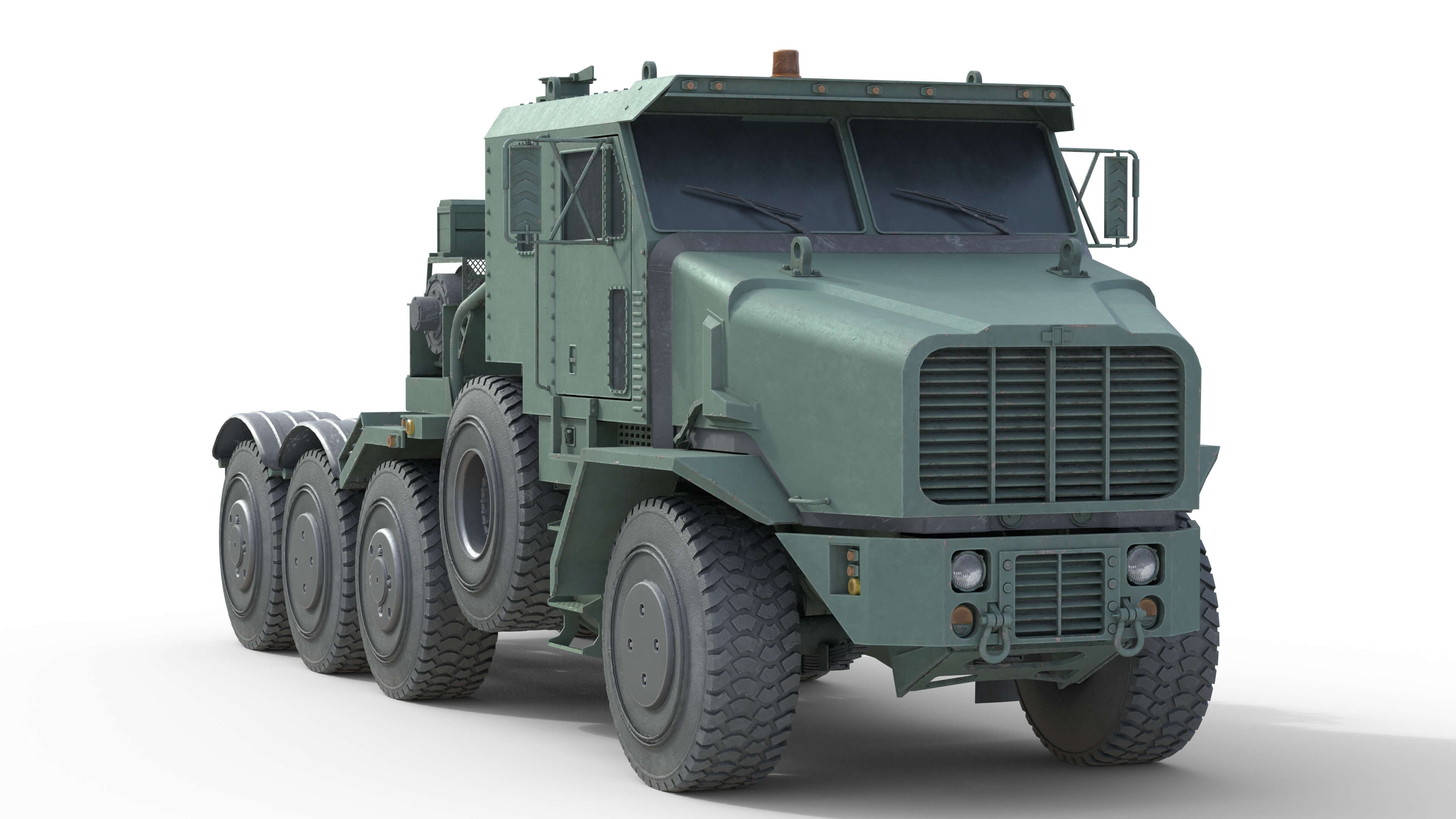 Oshkosh HET A1 Military Truck - 3D Model by 3dstudio