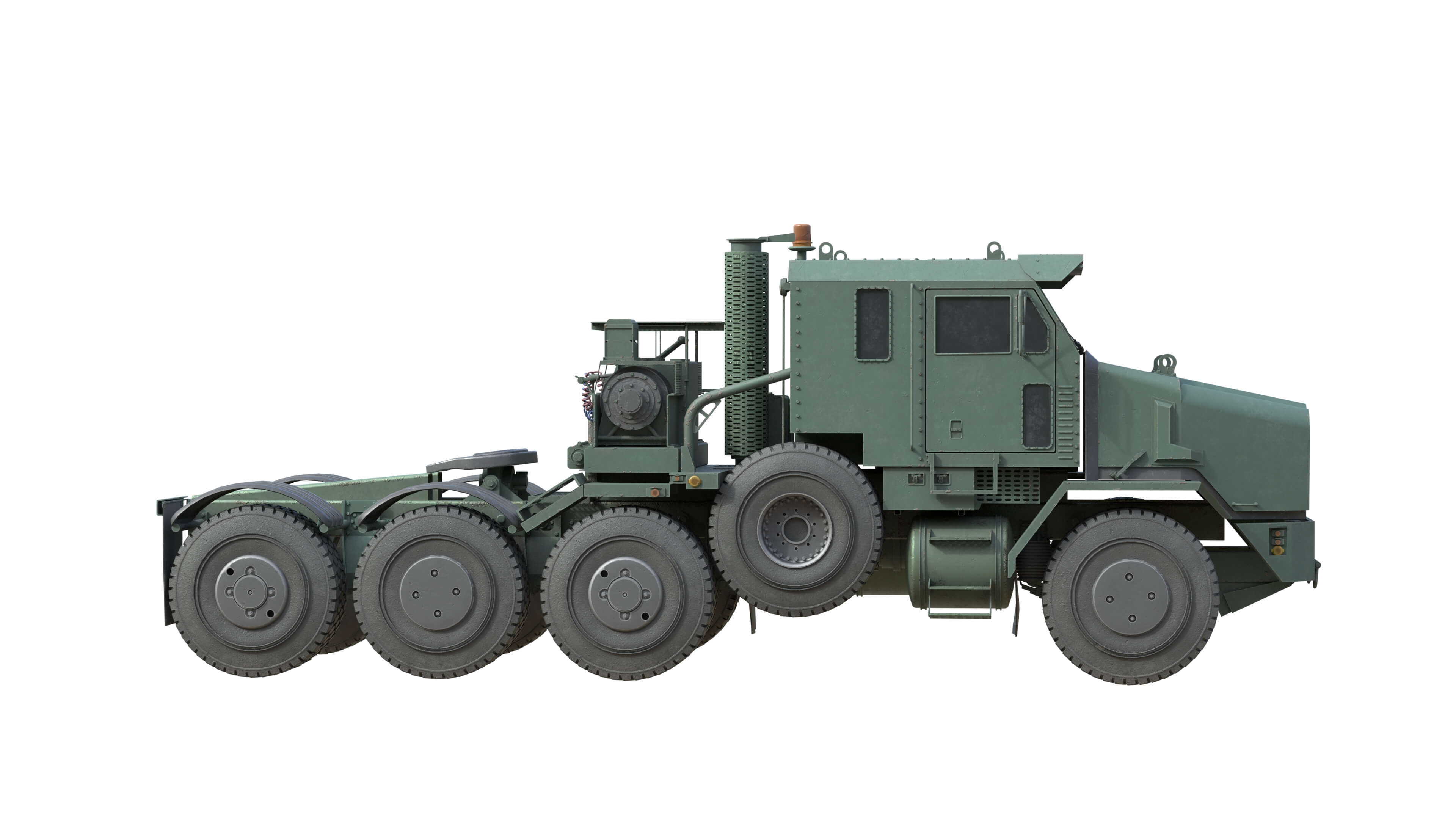 Oshkosh HET A1 Military Truck - 3D Model by 3dstudio