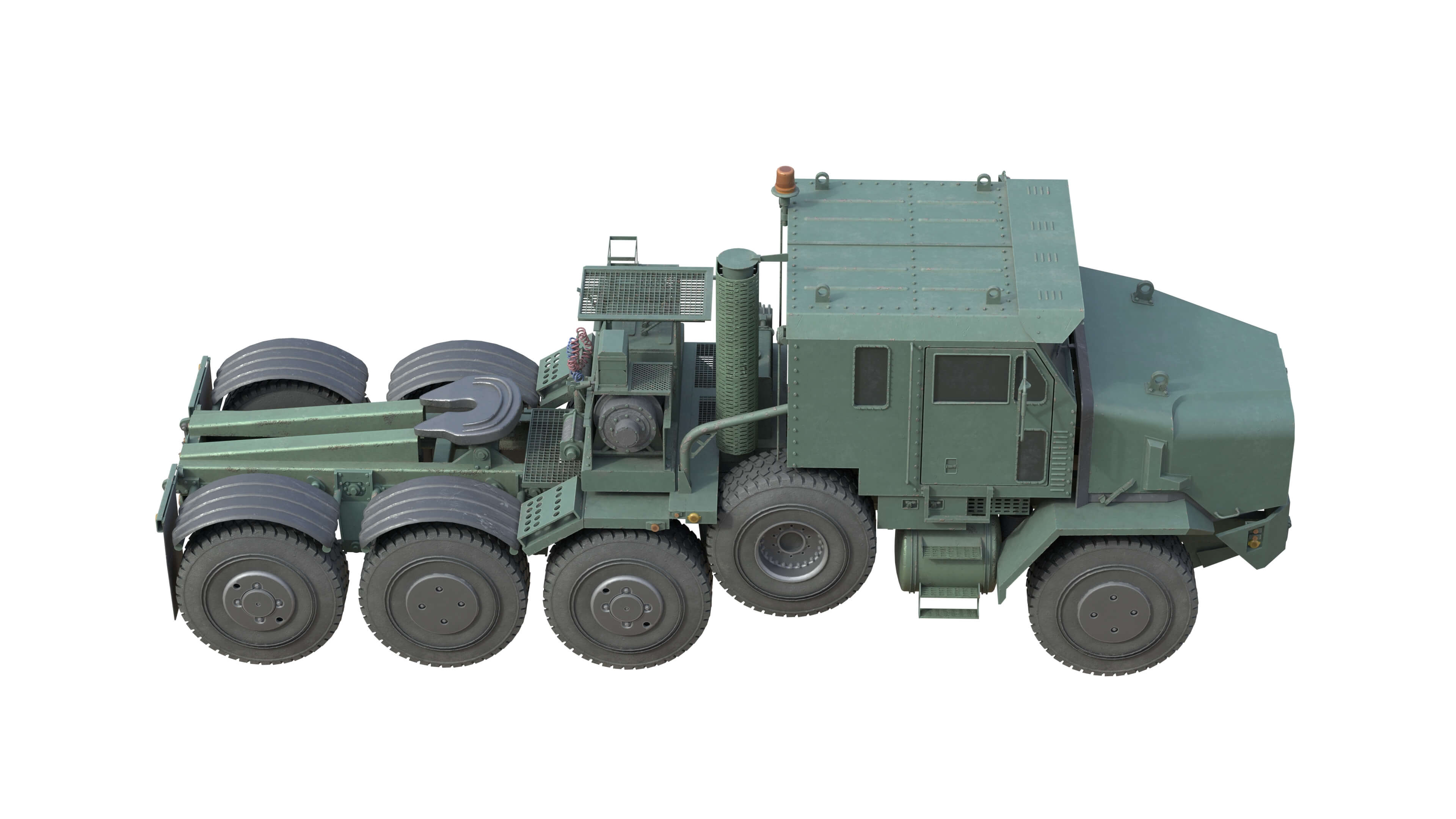 Oshkosh HET A1 Military Truck - 3D Model by 3dstudio