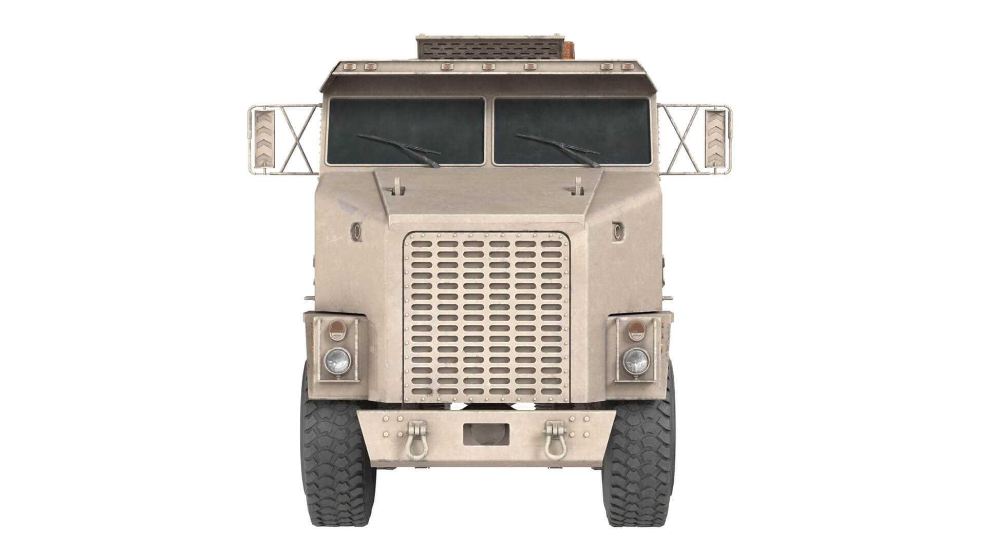 Oshkosh M1070 Army Tank Transporter - 3D Model by 3dstudio