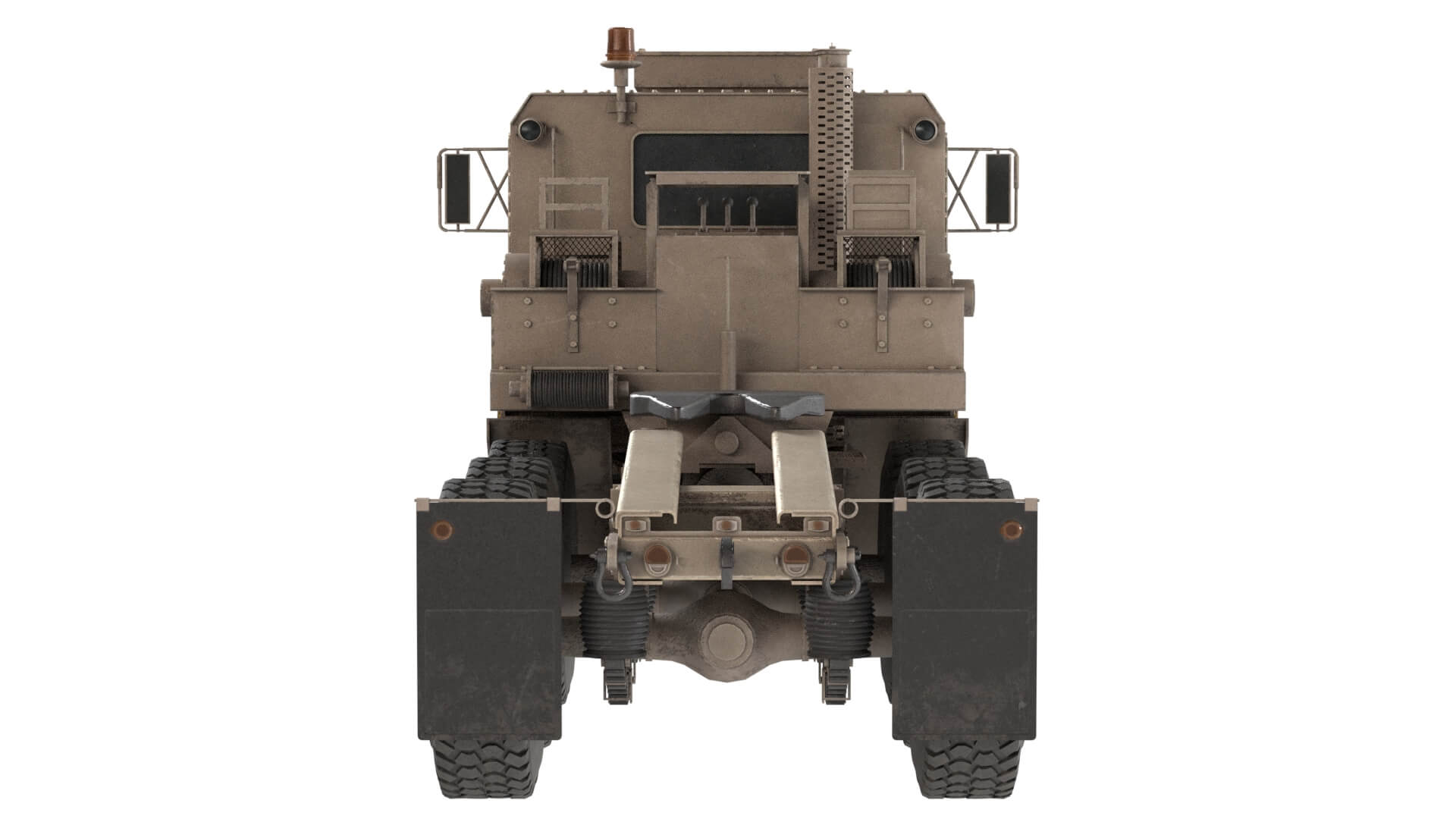 Oshkosh M1070 Army Tank Transporter - 3D Model by 3dstudio