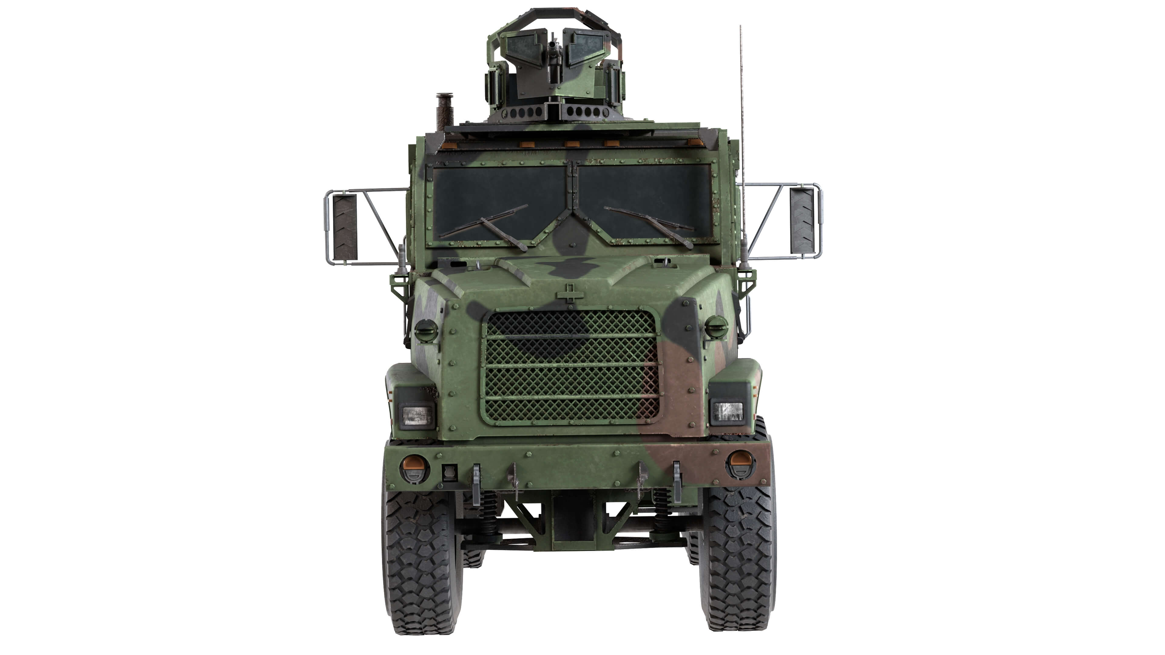 Oshkosh Mtvr AMK23 - 3D Model by 3dstudio