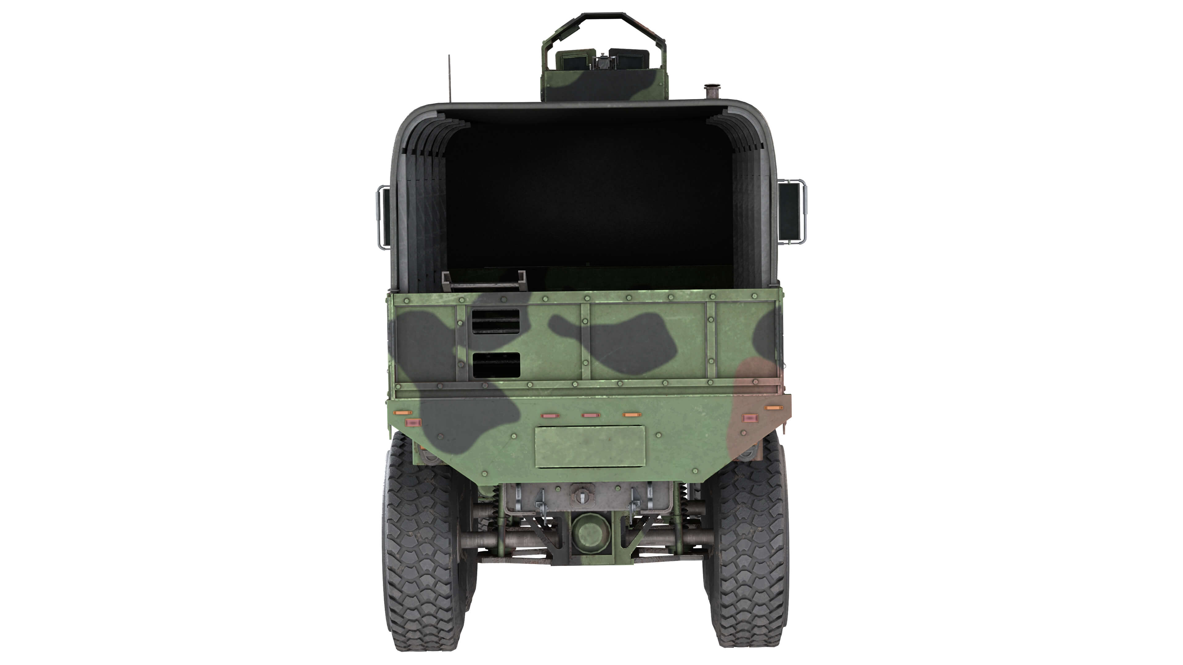 Oshkosh Mtvr AMK23 - 3D Model by 3dstudio