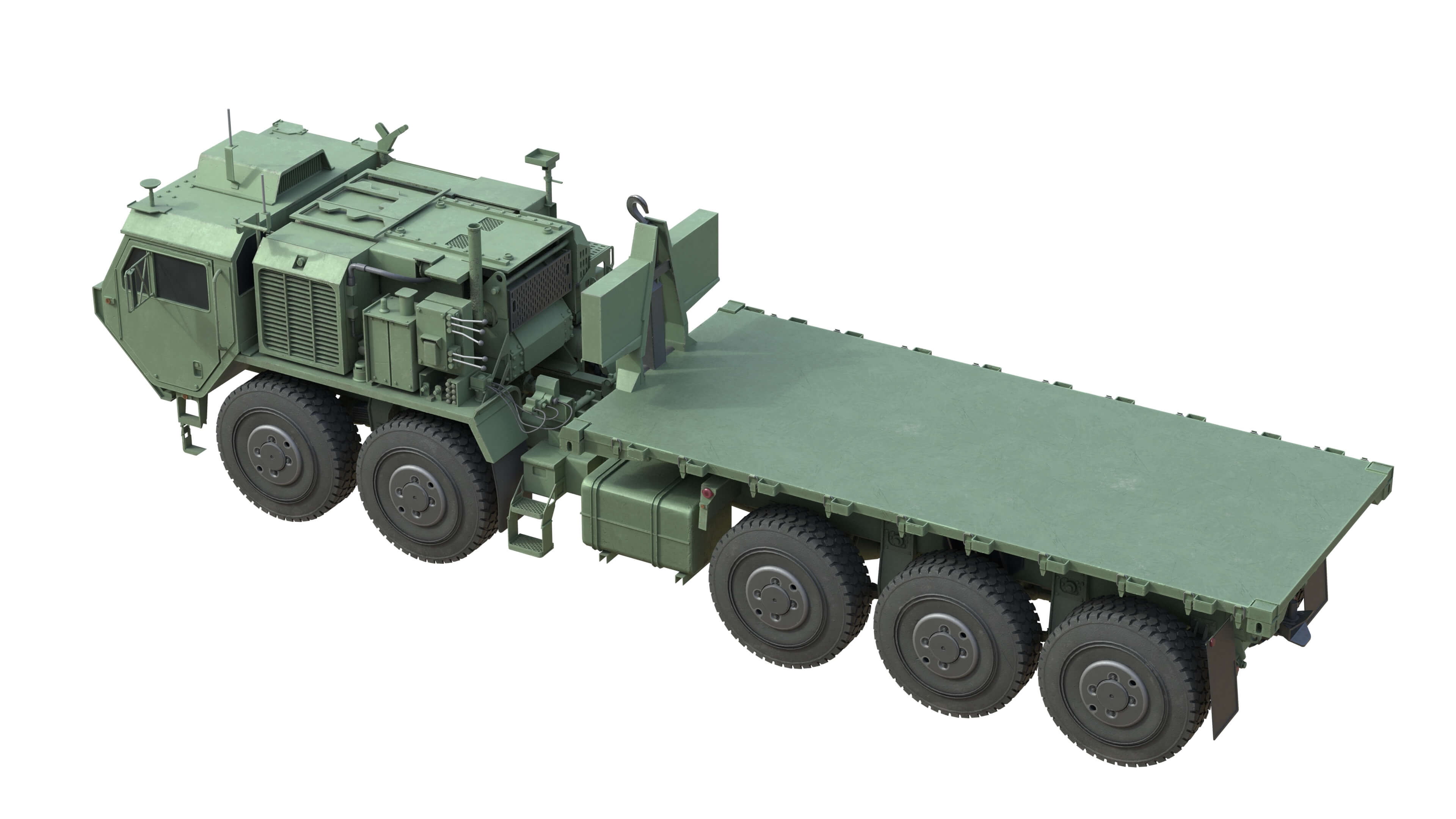 Oshkosh PLS A1 M1074A1 Container Truck - 3D Model by 3dstudio