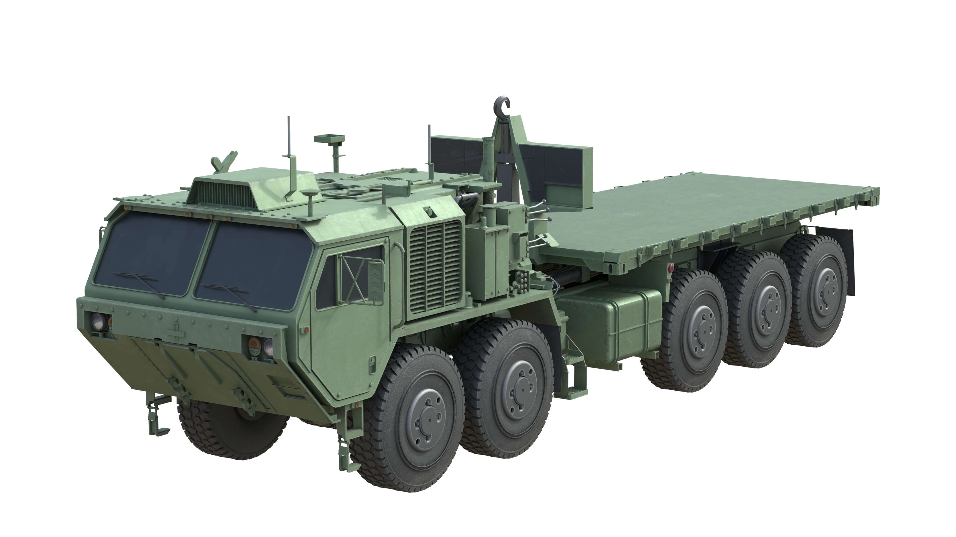 Oshkosh PLS A1 M1074A1 Container Truck - 3D Model by 3dstudio