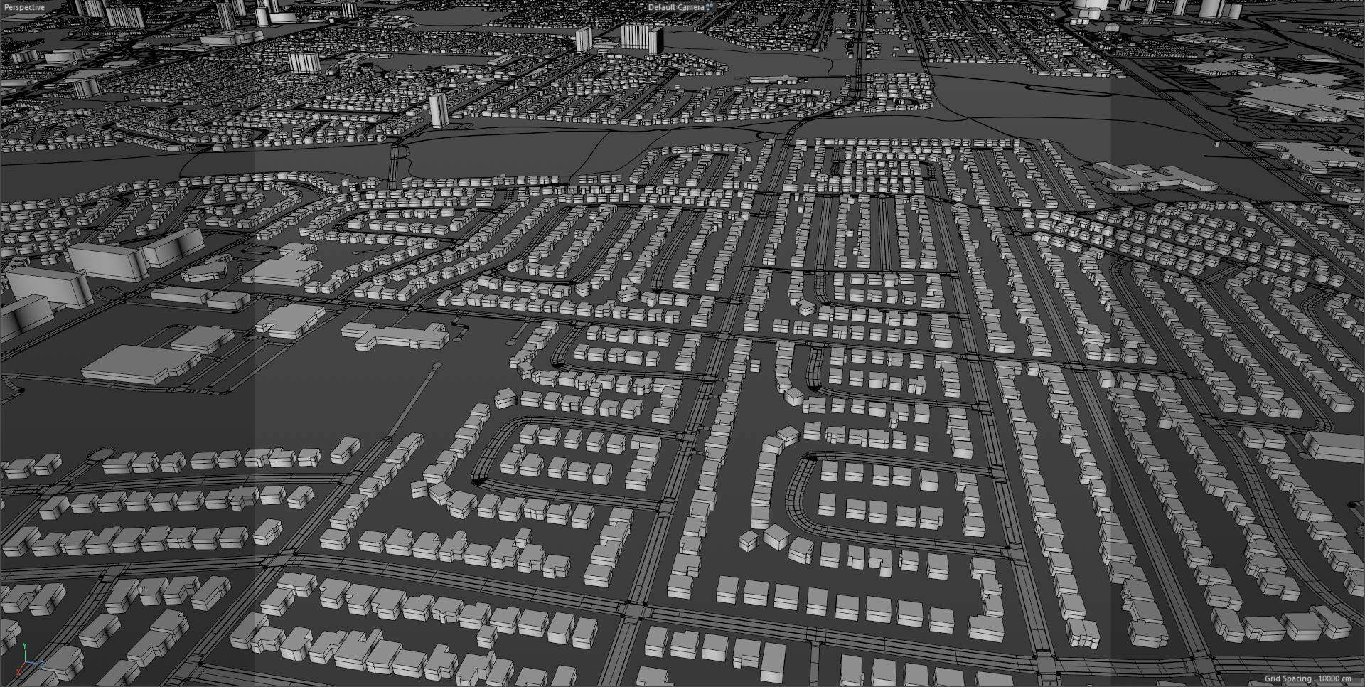 Ottawa Canada - 3D Model by 3dstudio