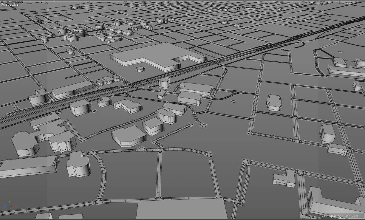 Owensboro Kentucky - 3D Model by 3dstudio